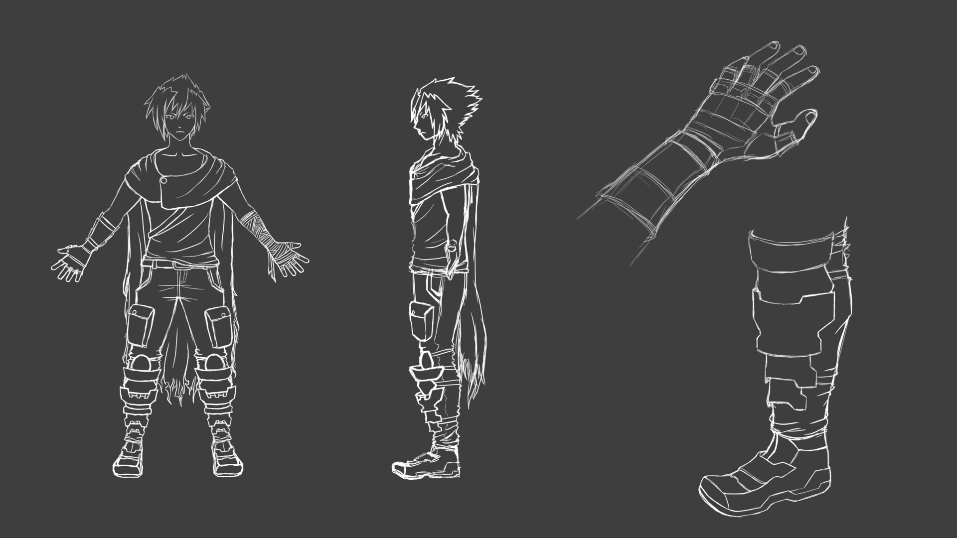 ArtStation - Character Sketch