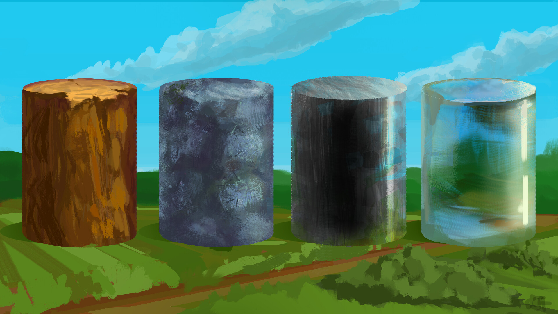 ArtStation - Materials and texture