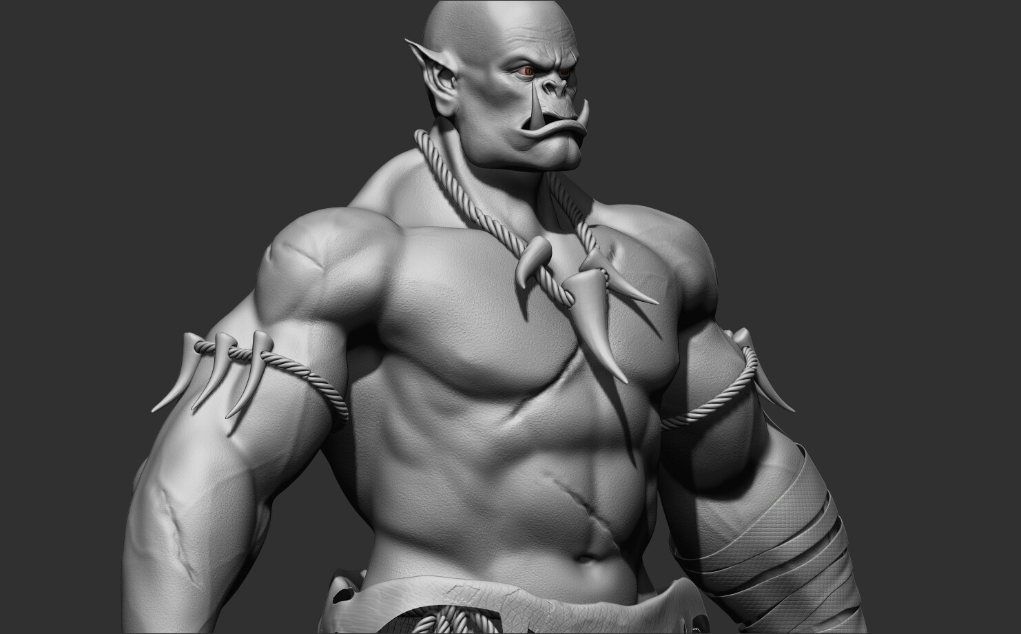 ArtStation - Tribal Orc Chief