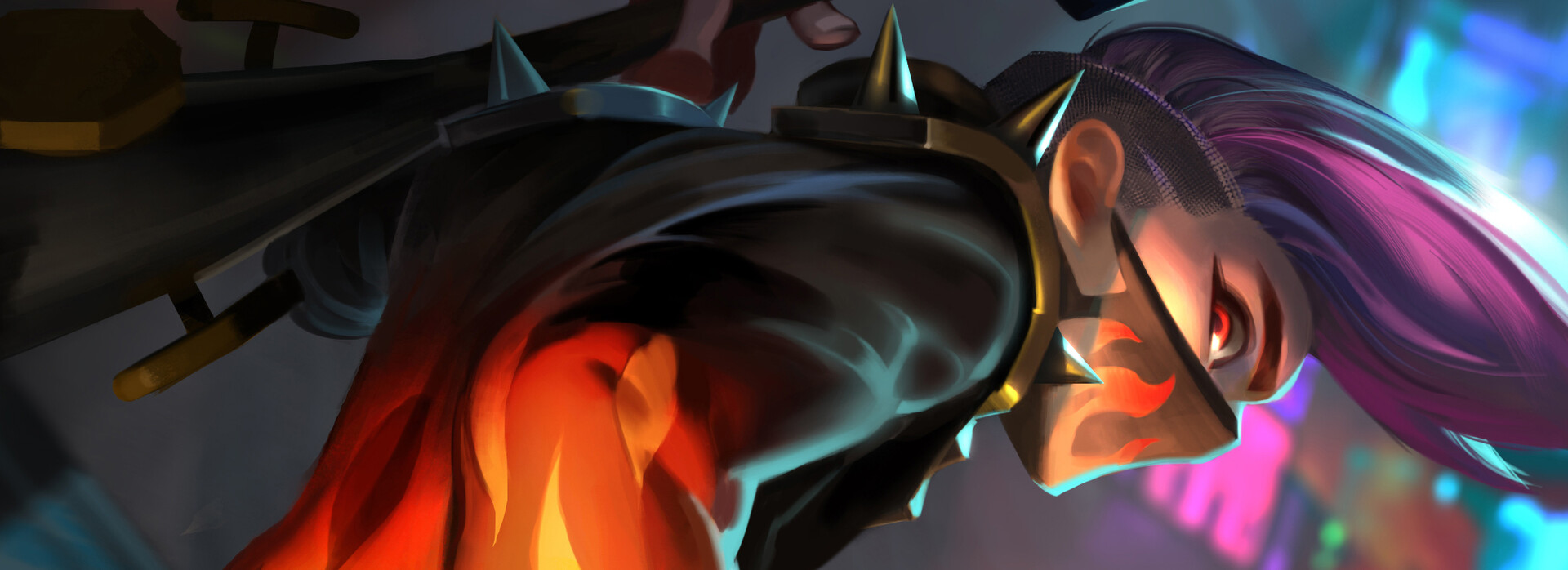 ArtStation - Fire bat