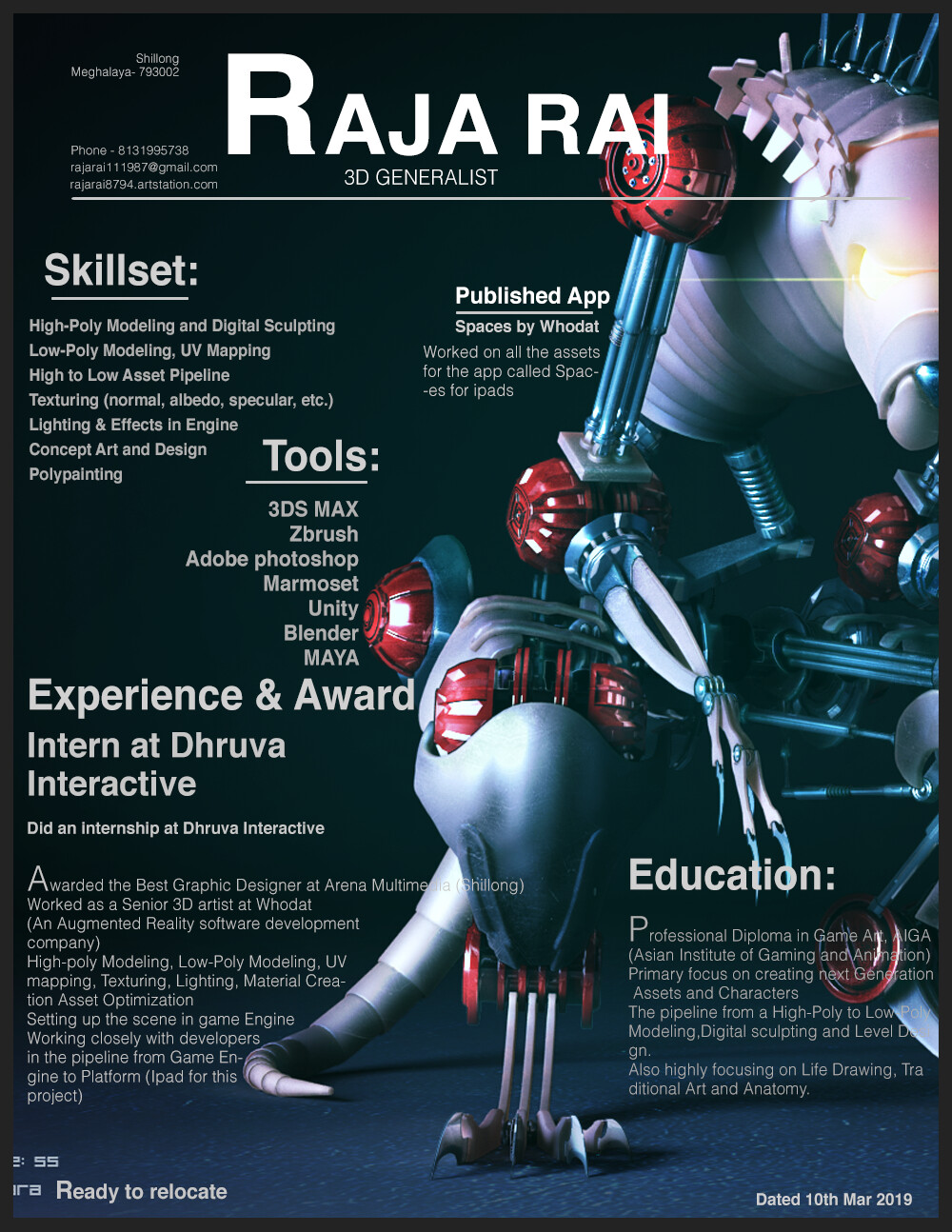 ArtStation - Resume'