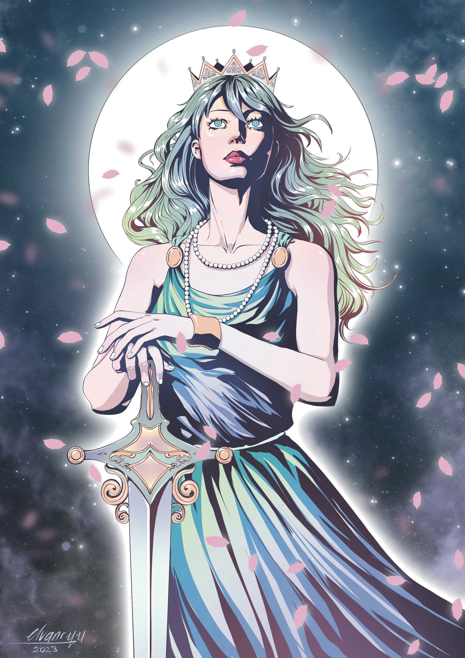 ArtStation - Queen Moon