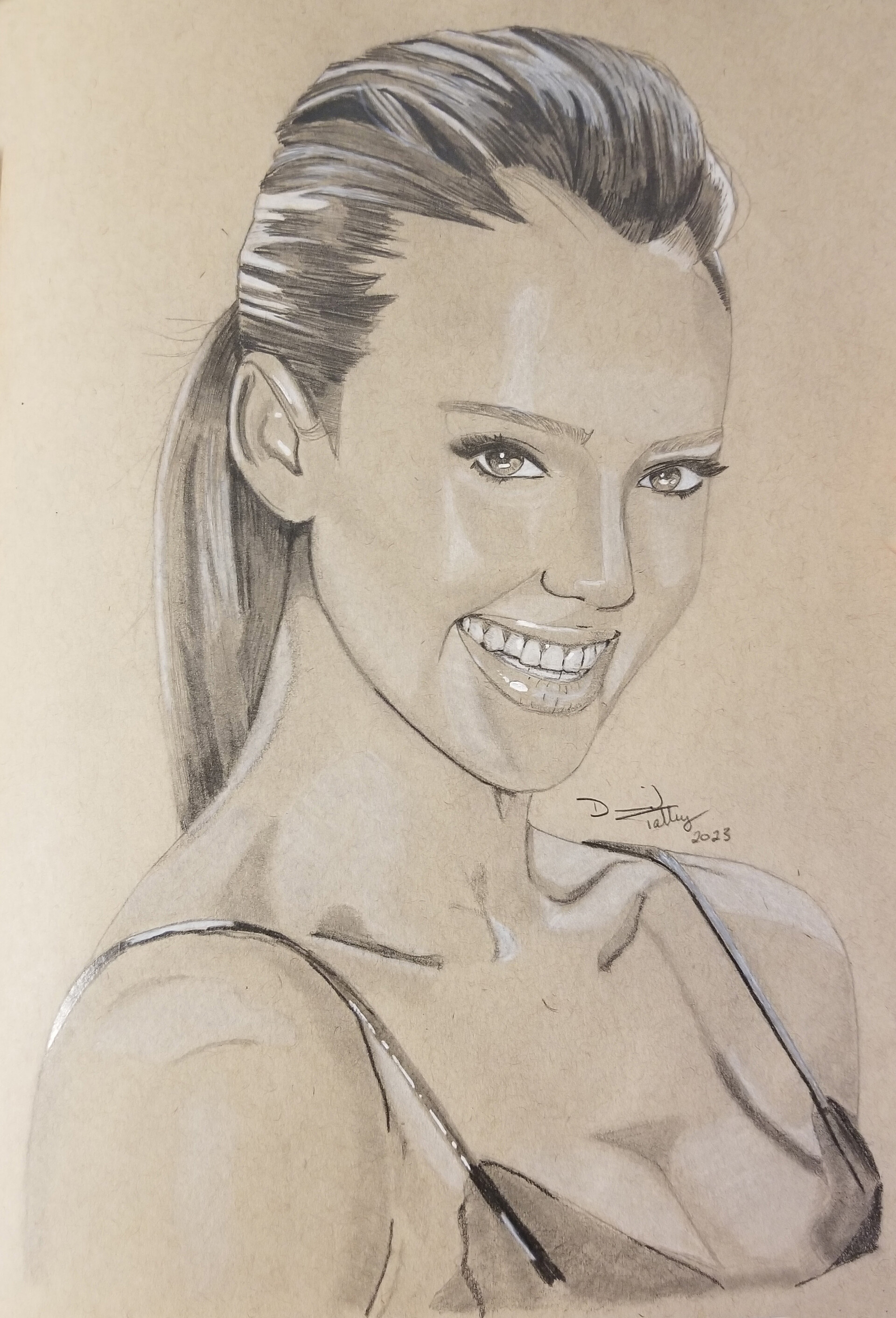 ArtStation - Jessica Alba