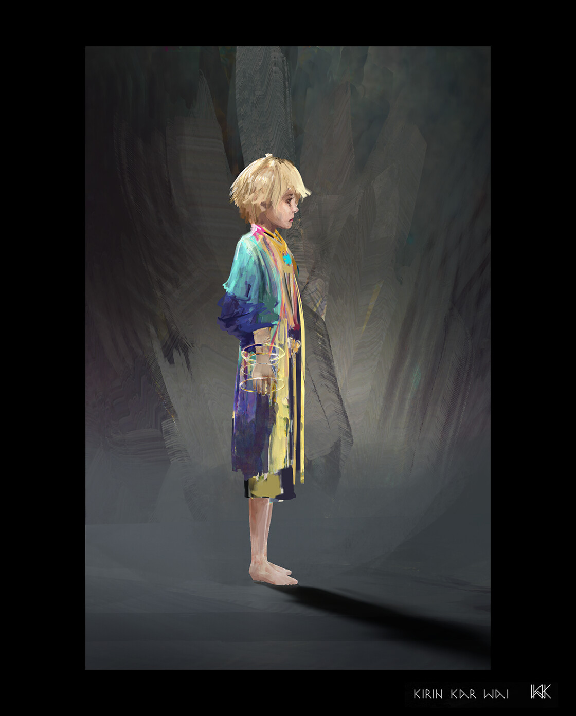 kirinkarwai - Cherish - Boy - Utopian Inhabitant, Character Design