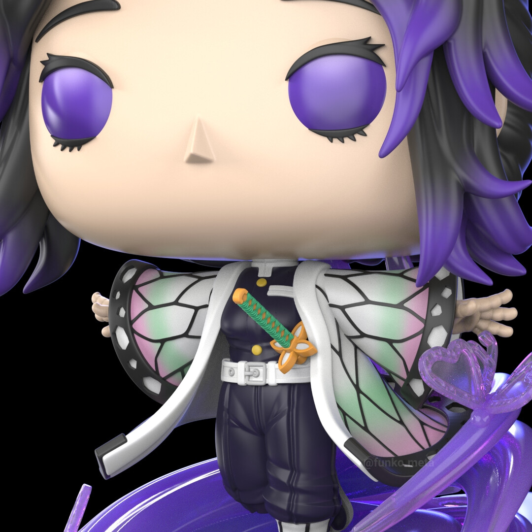Lucian Bogdan - Shinobu Kochou Insect Hashira Demon Slayer Funko POP fanart
