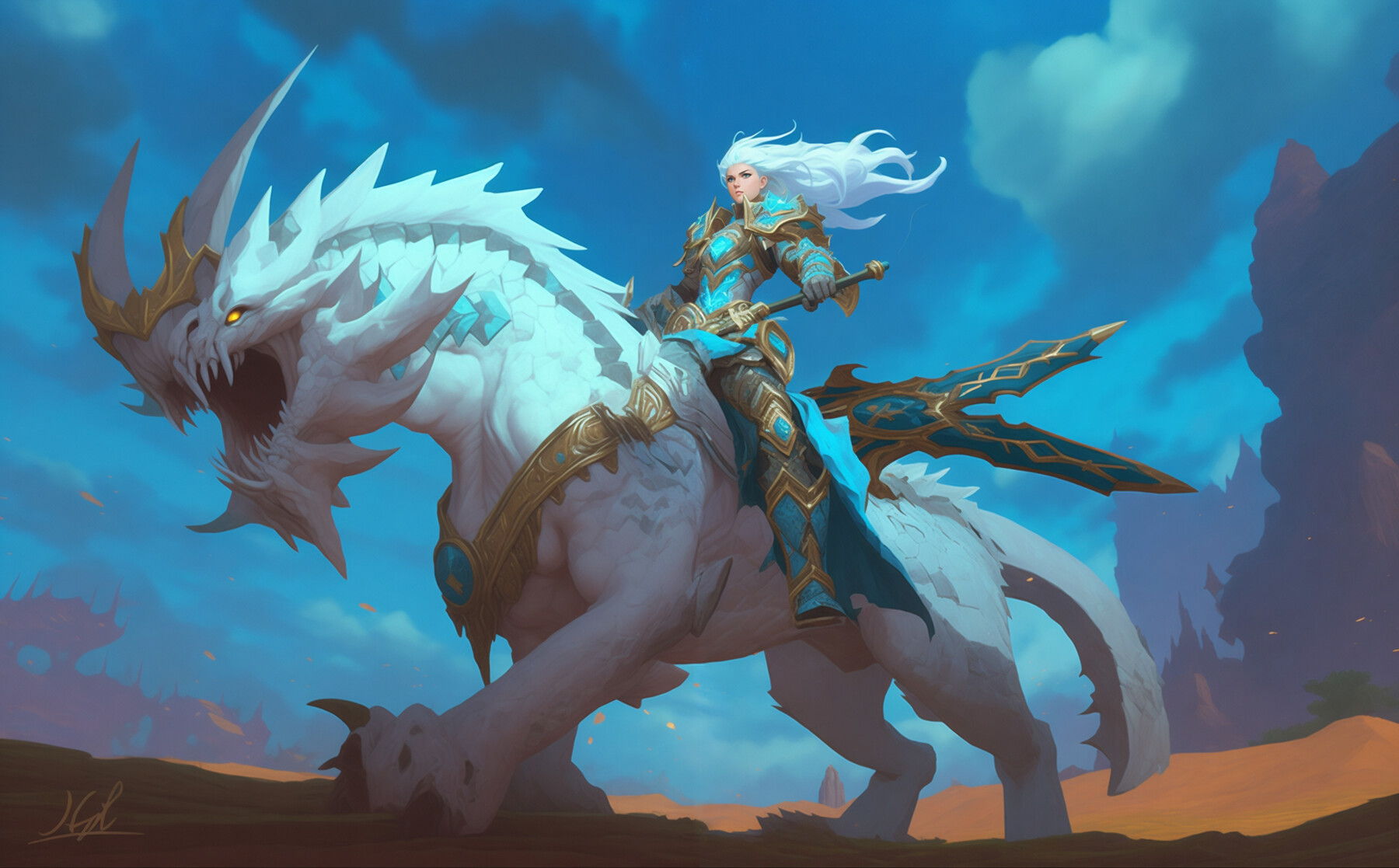 ArtStation - Dragon Knight