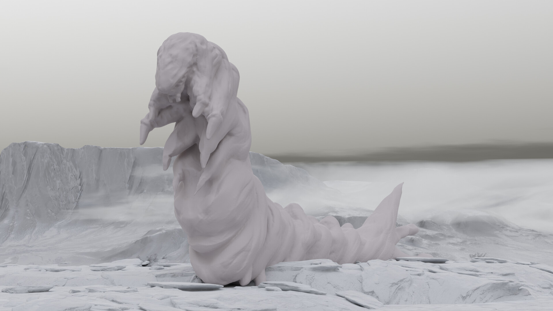 ARI STARKH - Organic Creature Sculpture, Alien Worlds