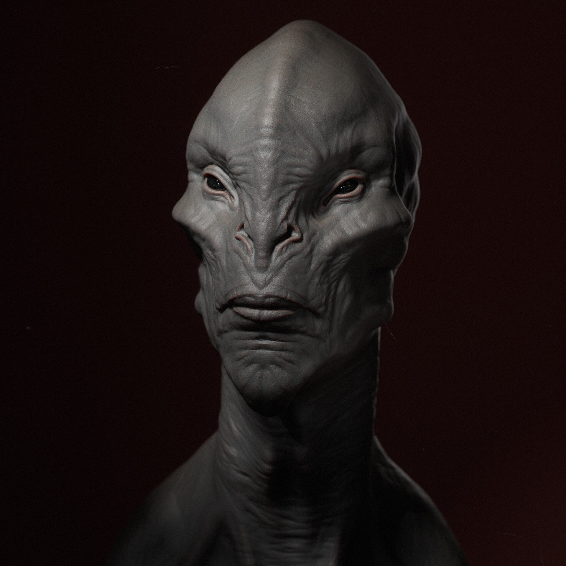 ArtStation - Alien Bust