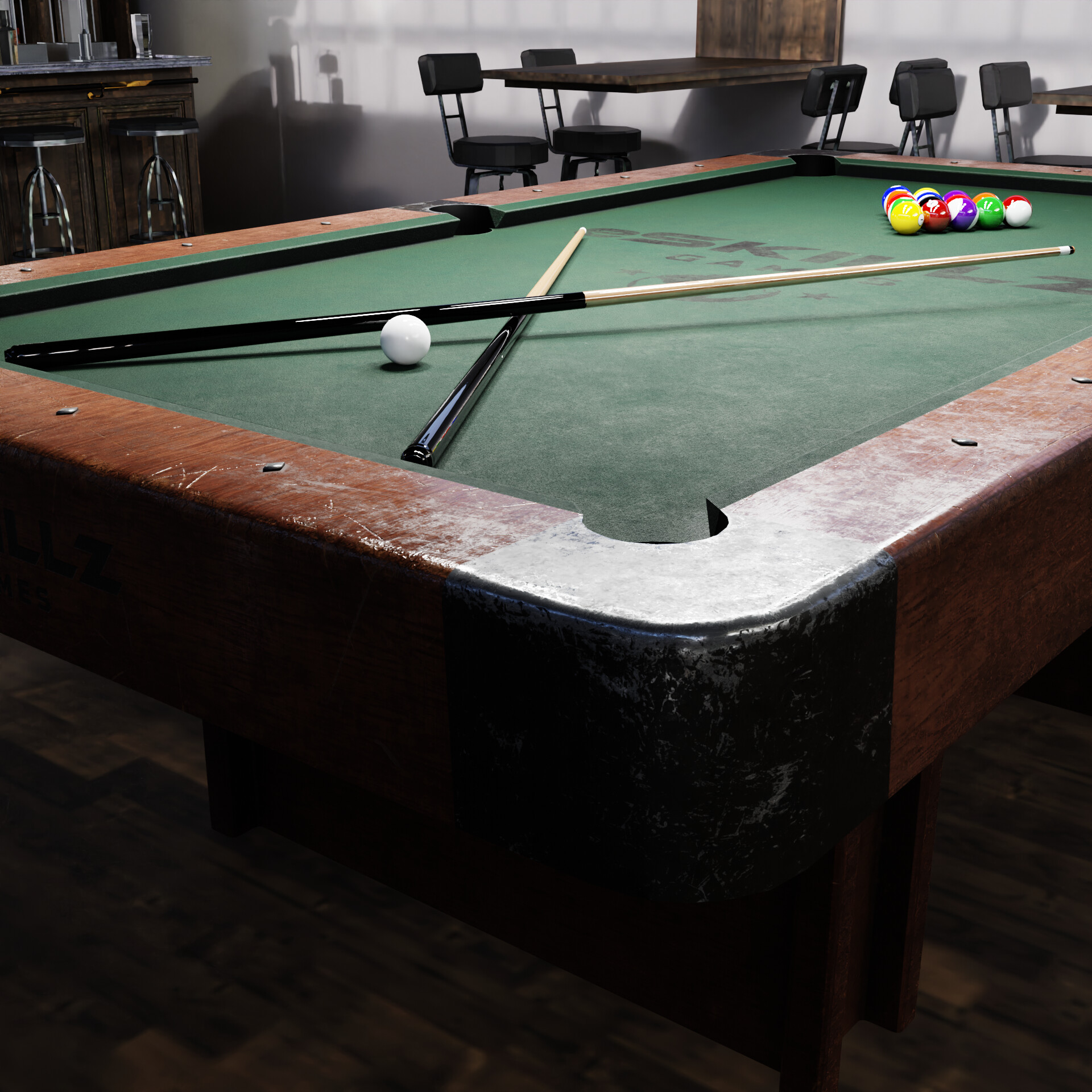 ArtStation - Billiard table
