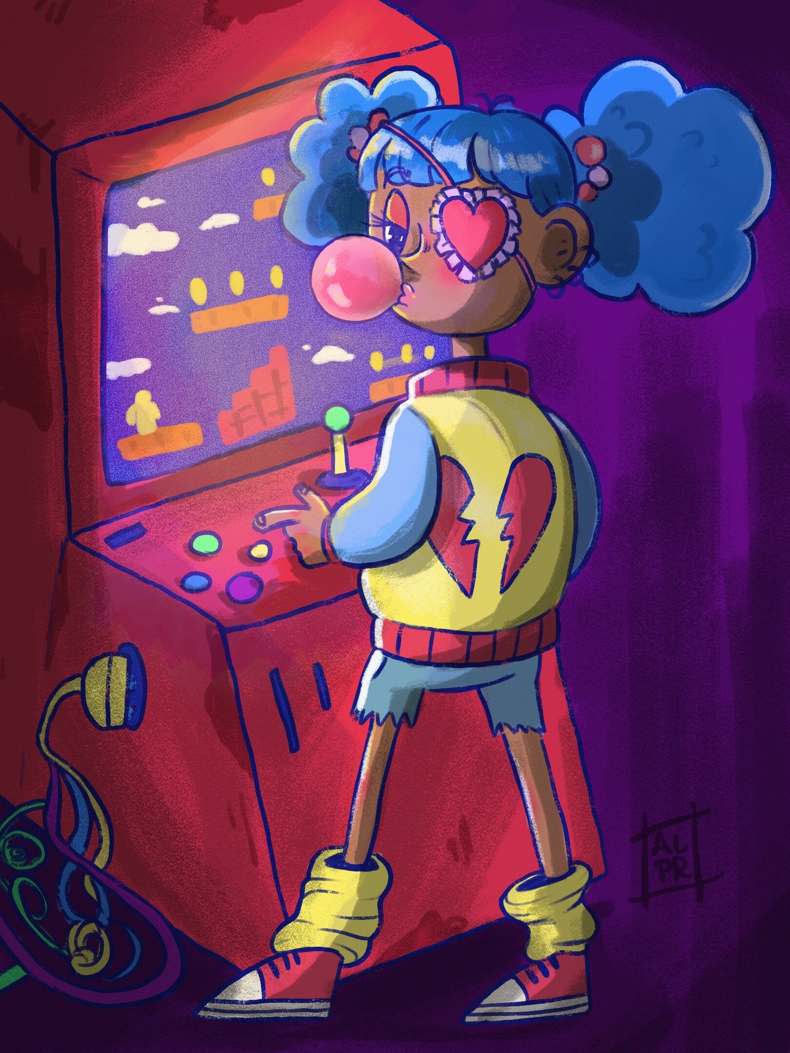 ArtStation - Arcade - illustration