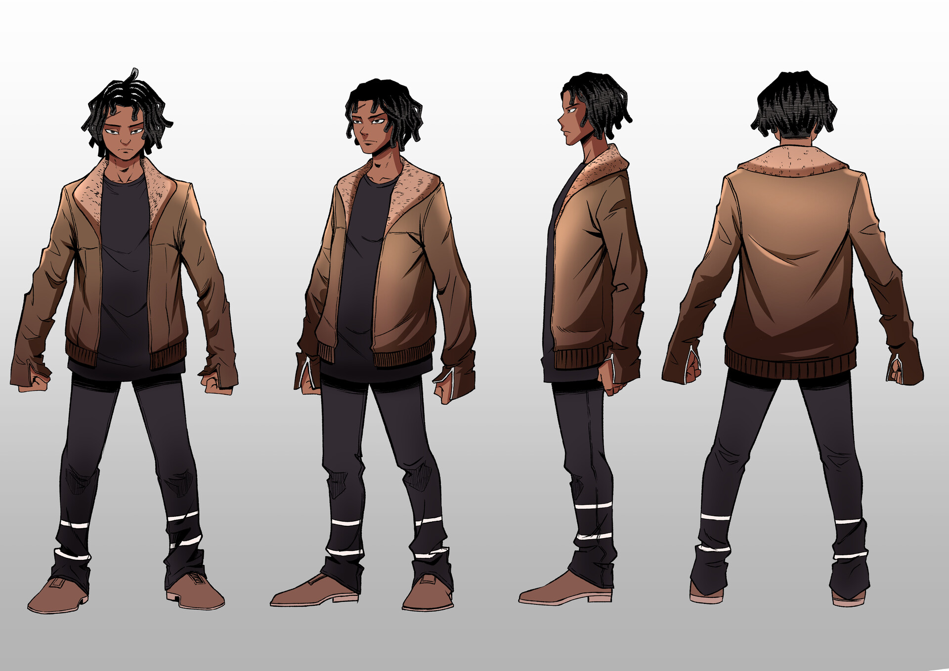 ArtStation - turn around