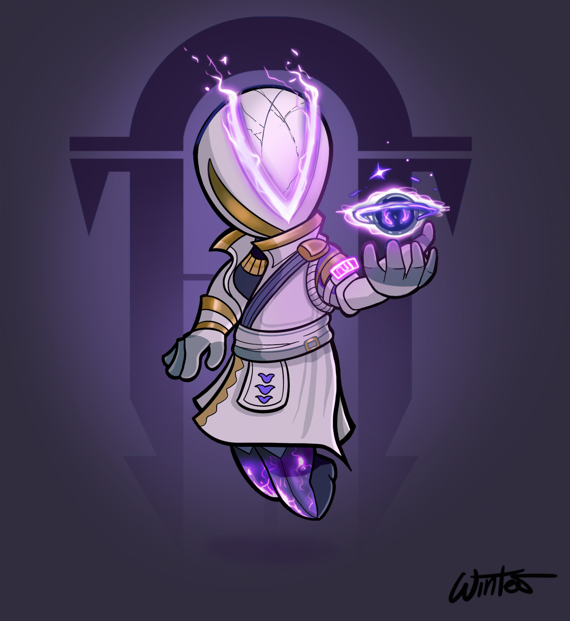 ArtStation - Chibi Warlock