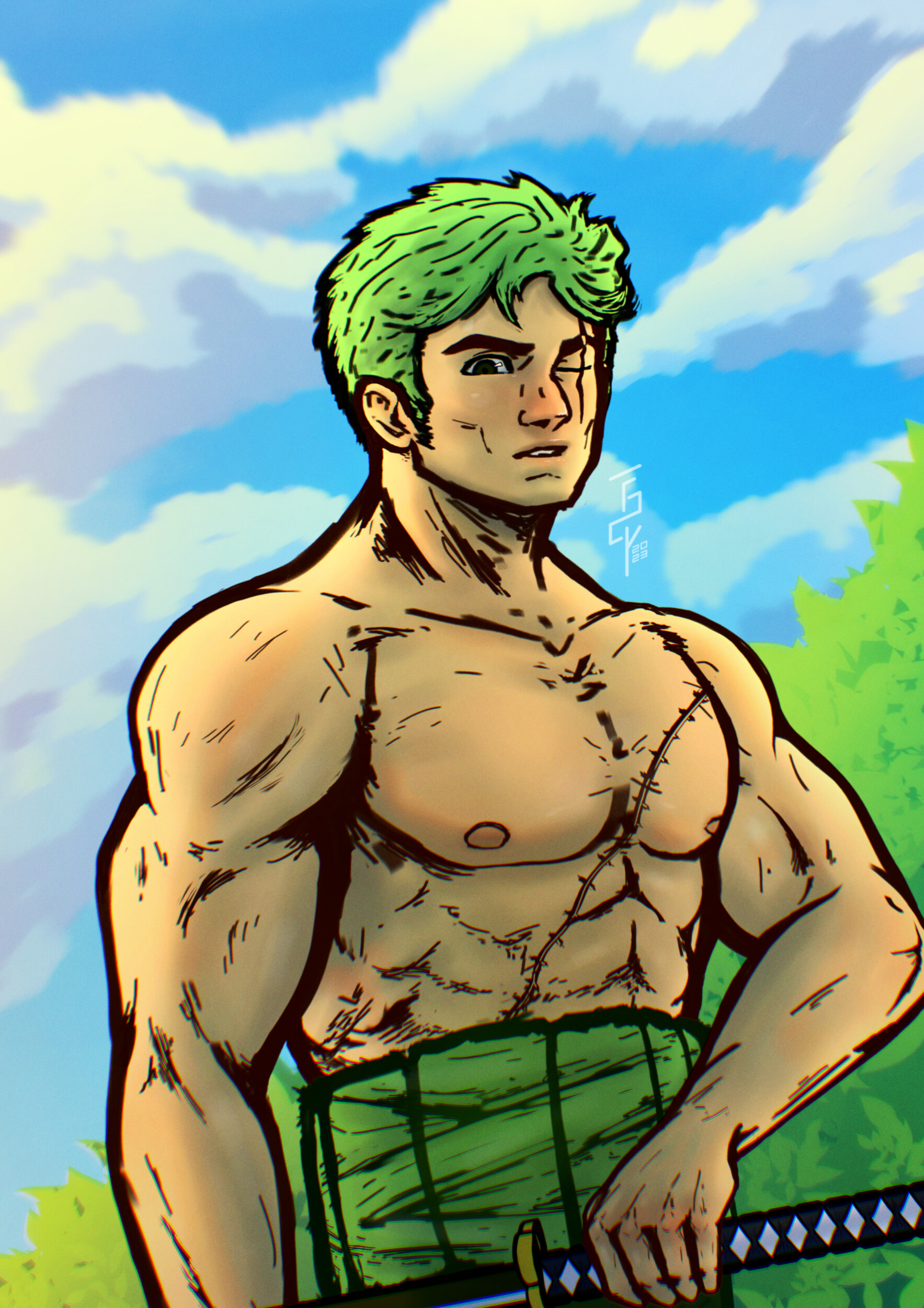 ArtStation - Roronoa Zoro