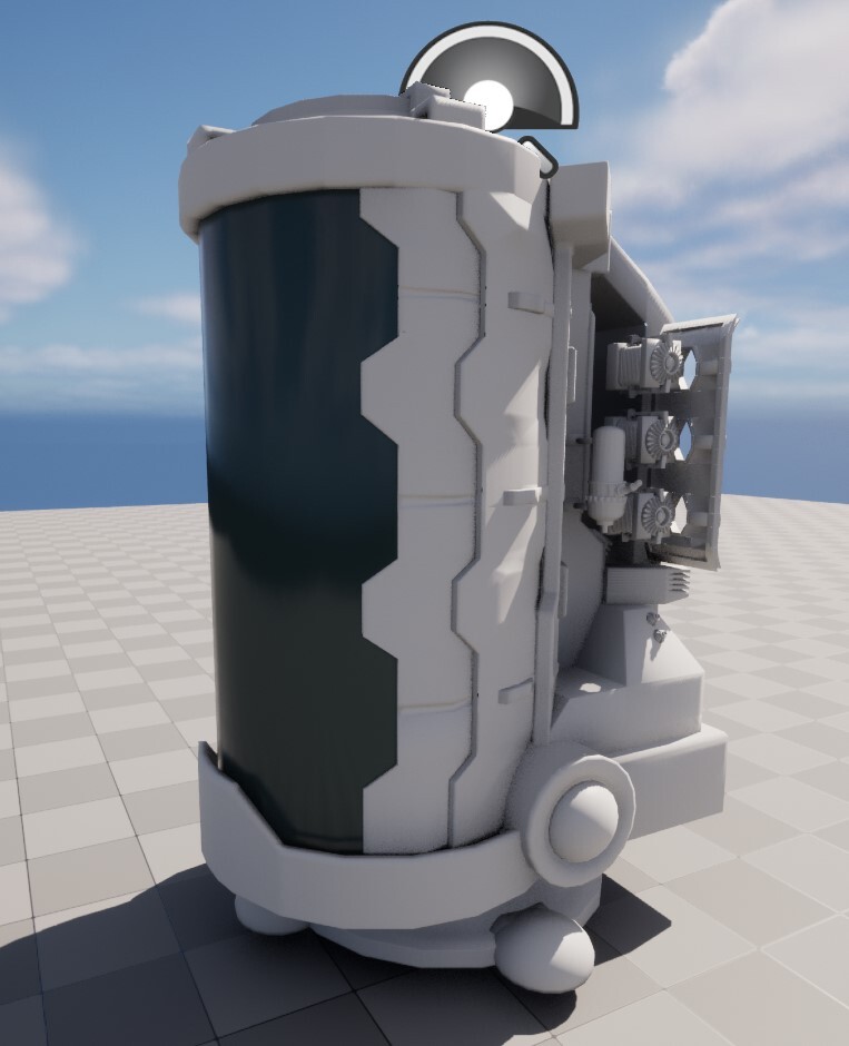 ArtStation - Sci fi cryopod