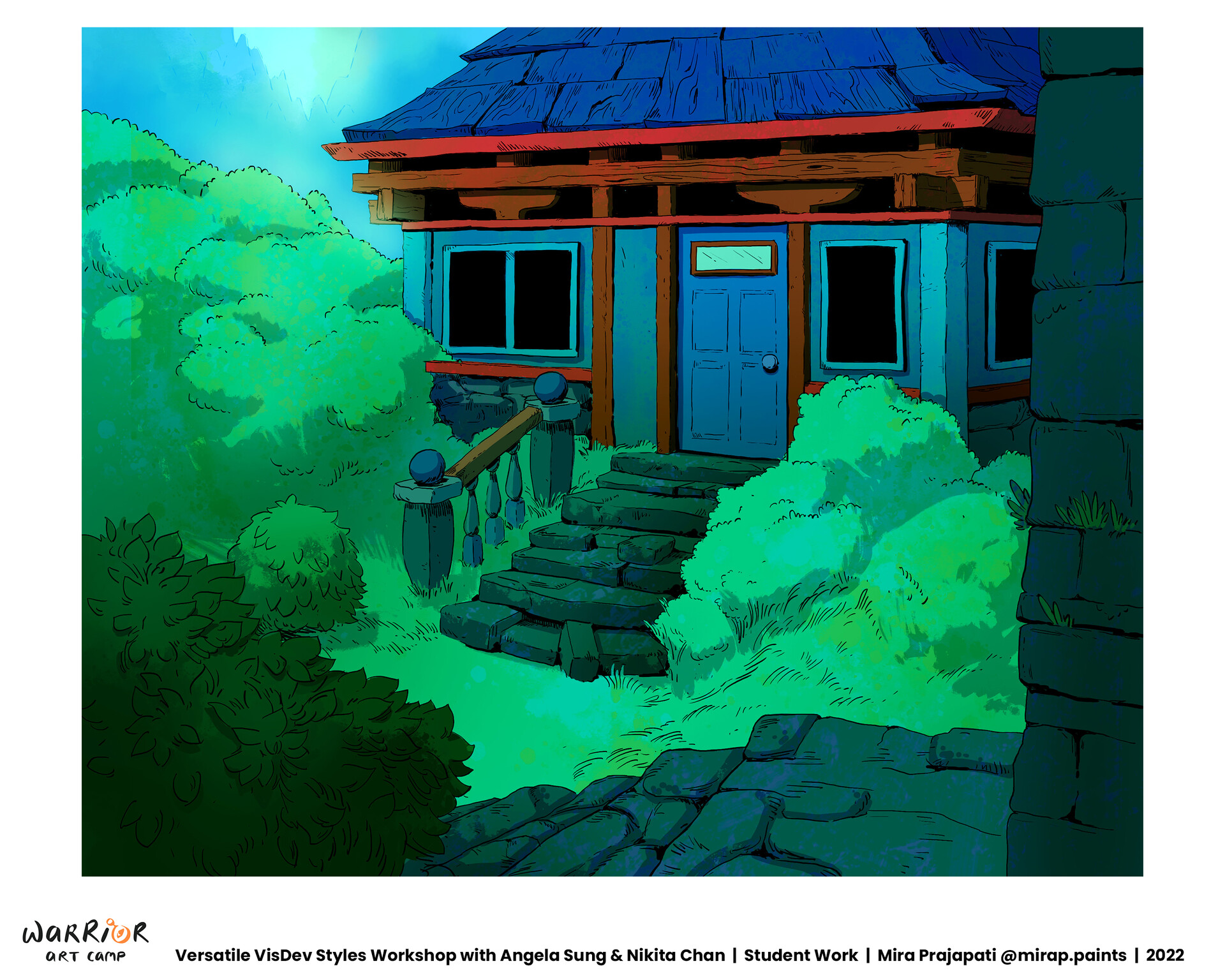 ArtStation - Mira Prajapati | Versatile VisDev Styles Workshop with ...