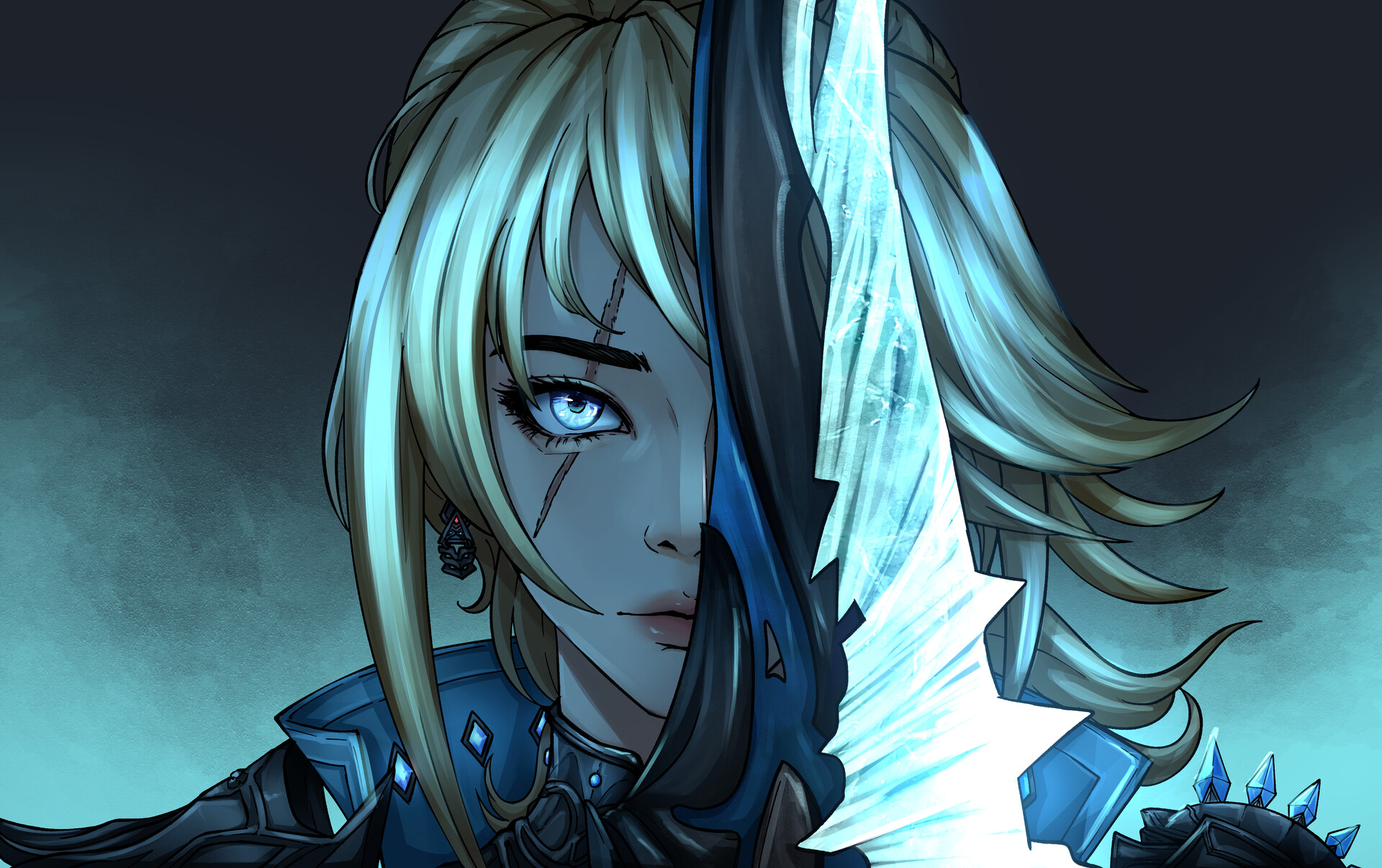 ArtStation - FFXIV commission, Mr cards