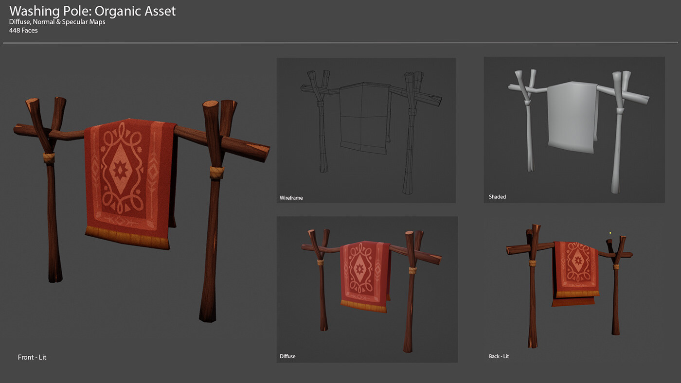 ArtStation - Washing Pole