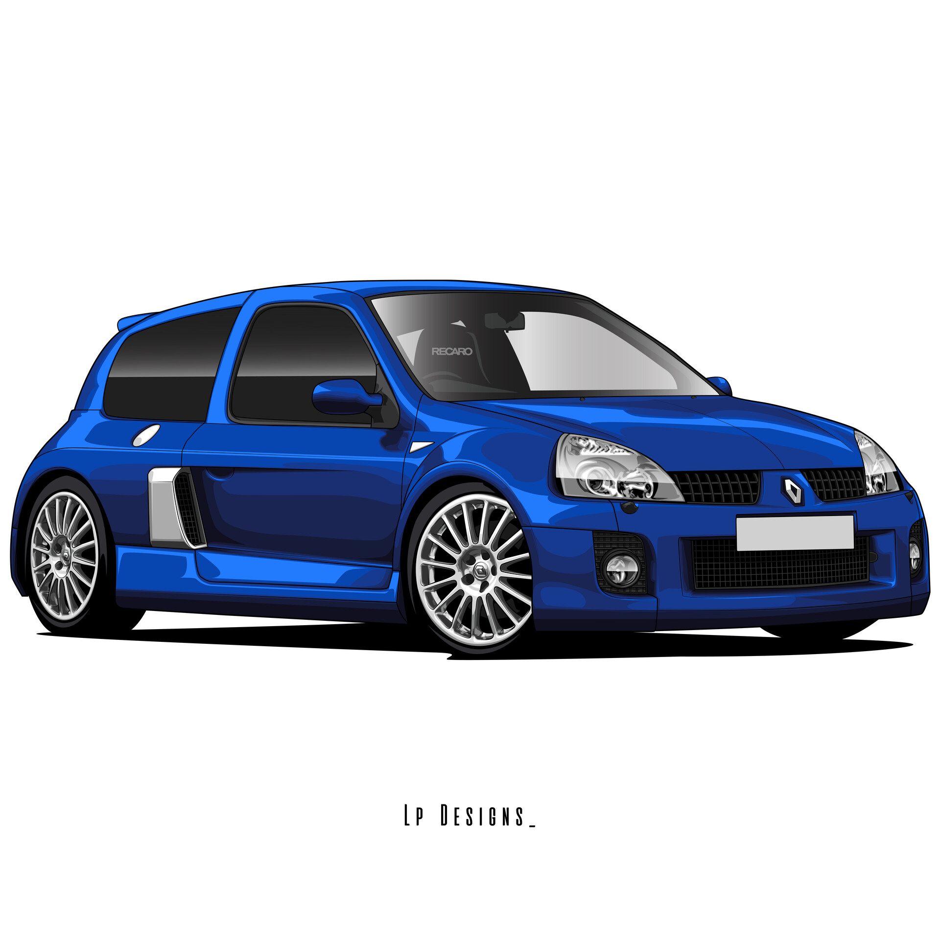 ArtStation - Renault Clio V6