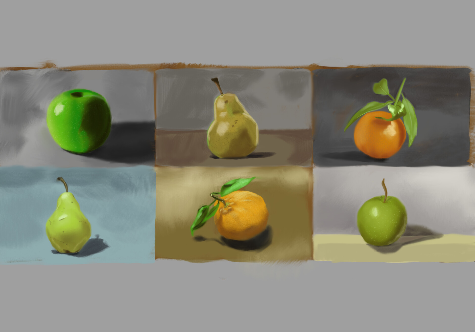 ArtStation - Still life painting studies