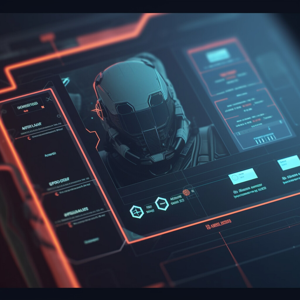 ArtStation - Quark Space - Huds