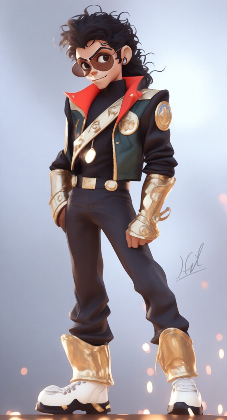 ArtStation - Michael Jackson