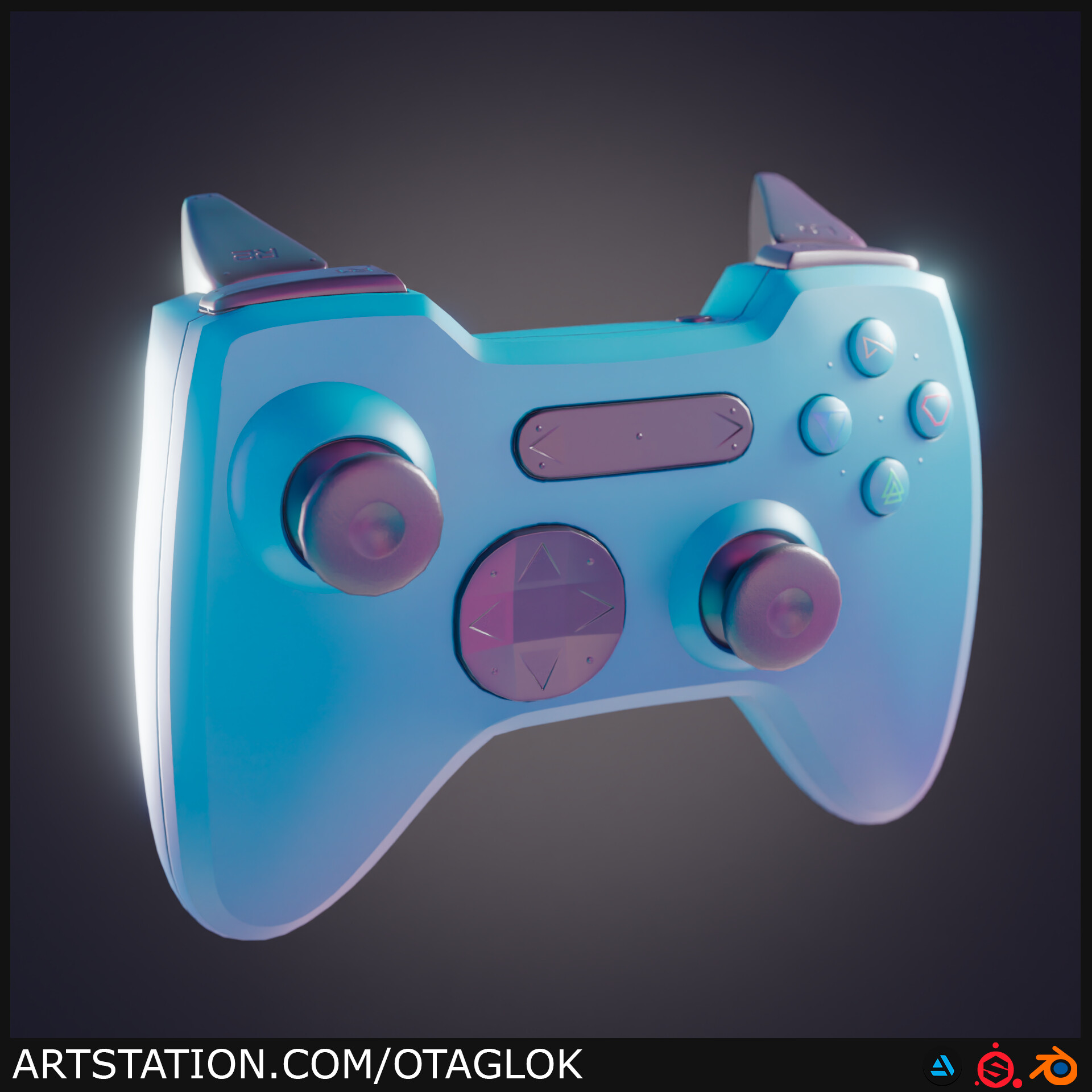 Augusto Ciccioli - OptiStick: Low-Poly 3D Joystick