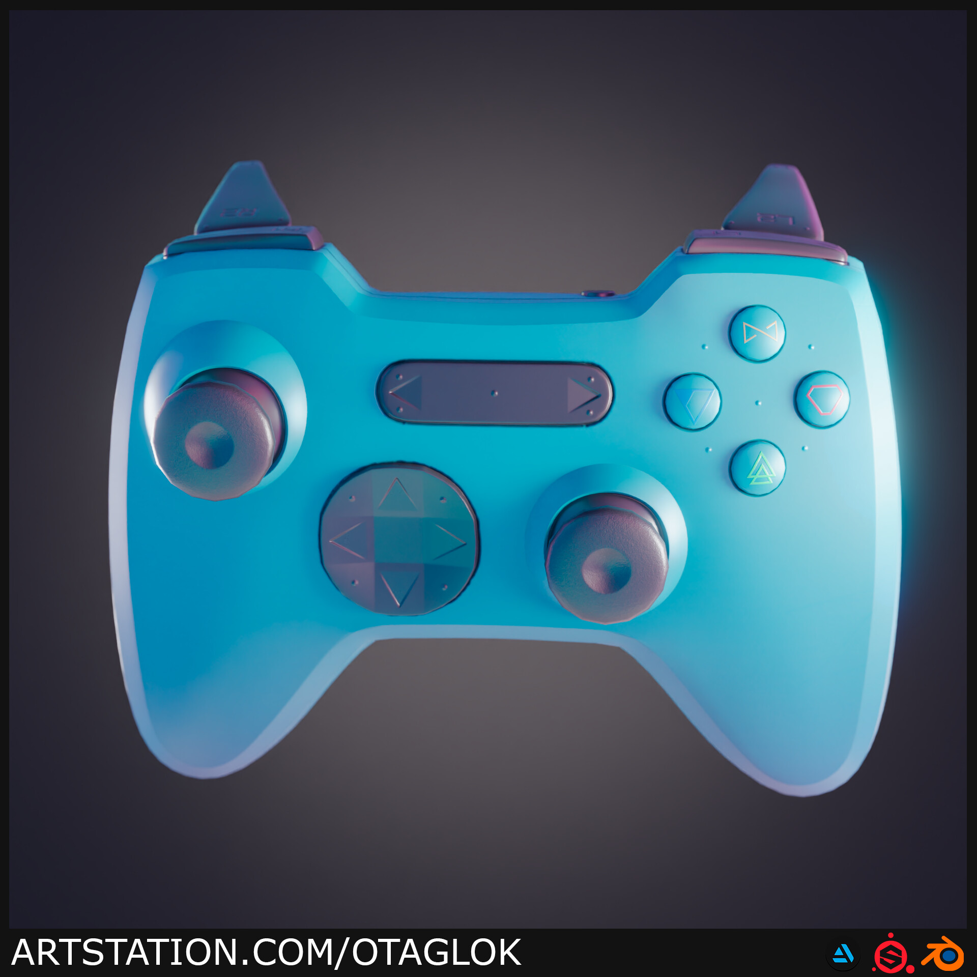 Augusto Ciccioli - OptiStick: Low-Poly 3D Joystick