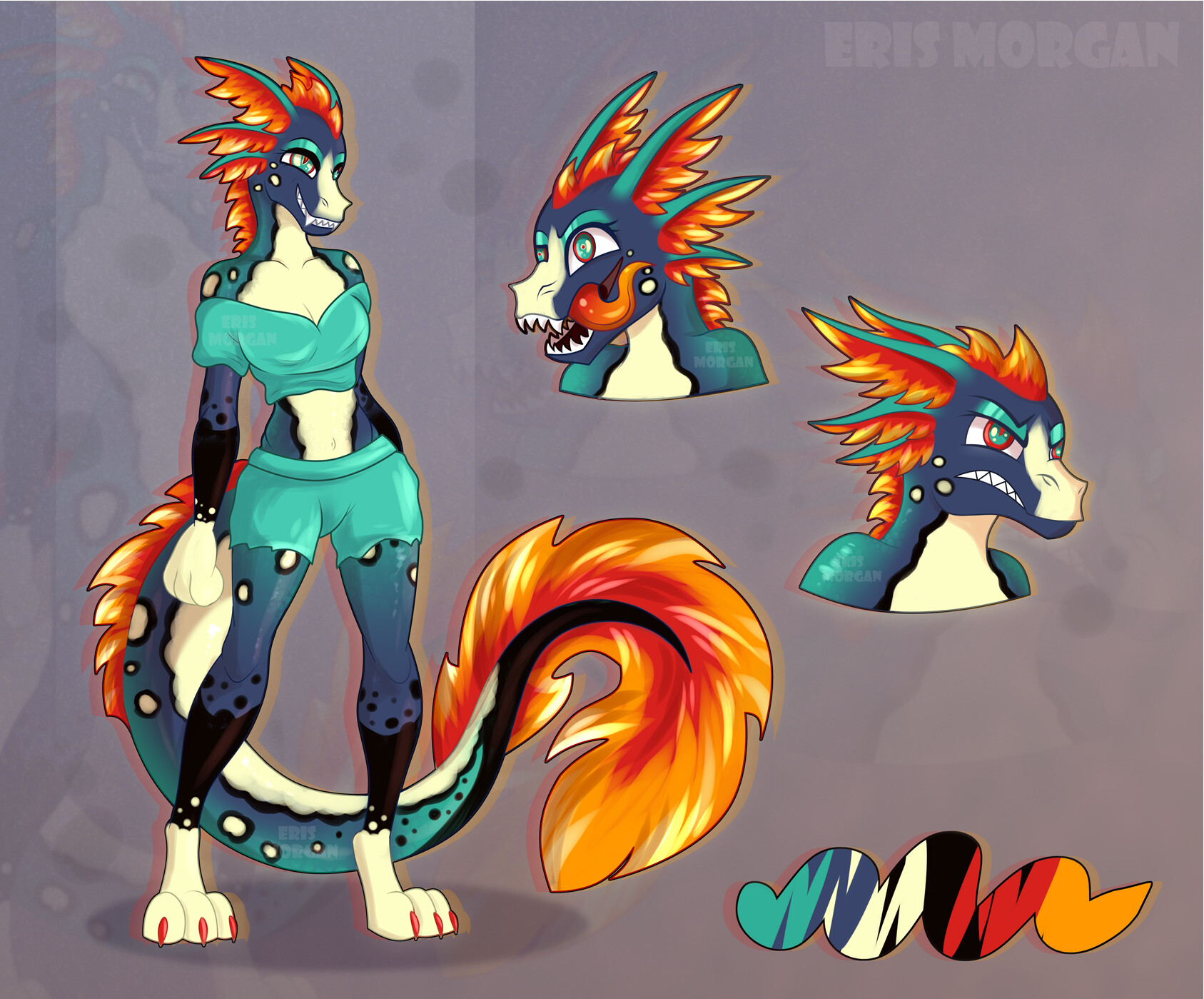 ArtStation - Kobold Axolotl Adopt - CLOSED