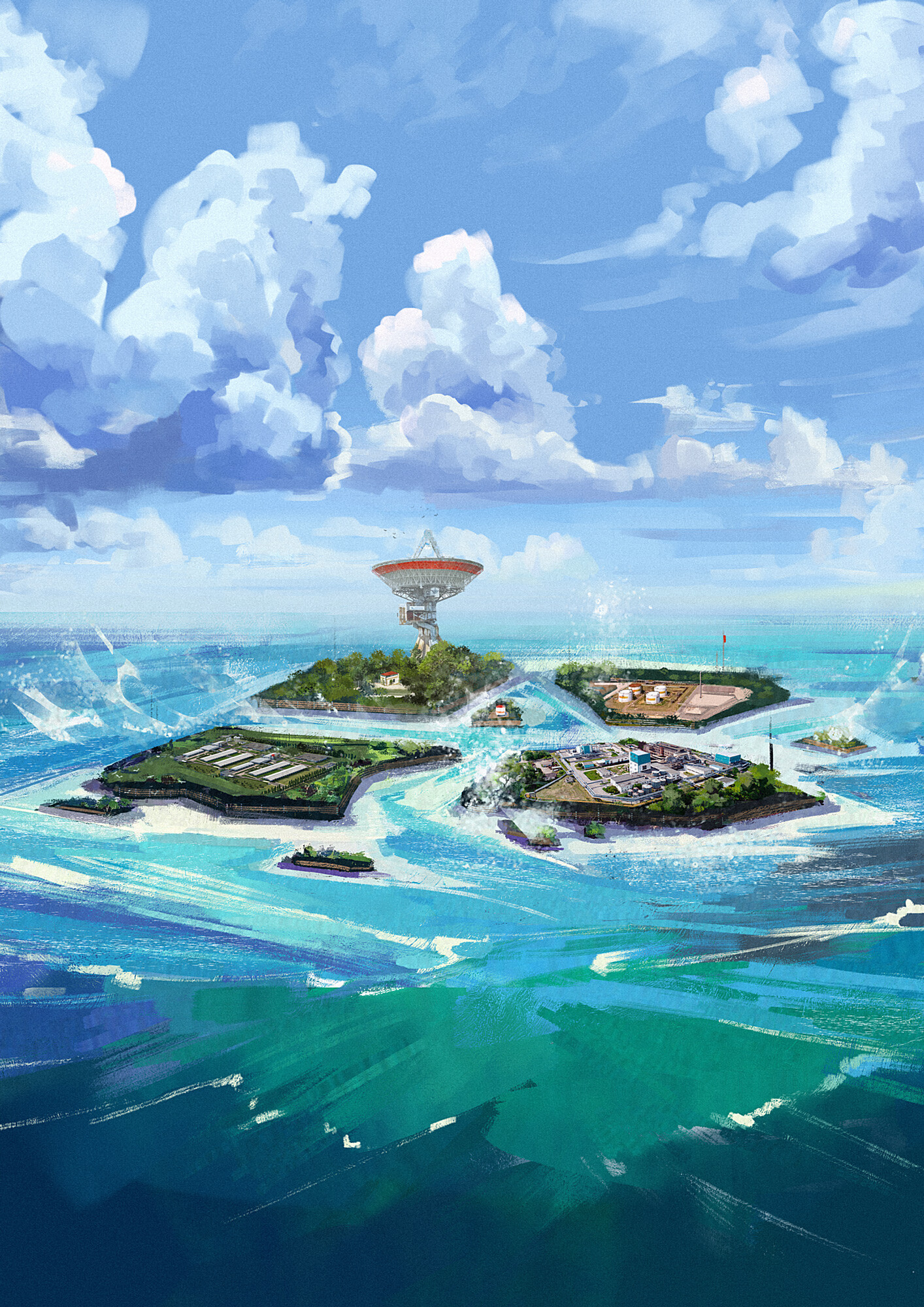 ArtStation - The island