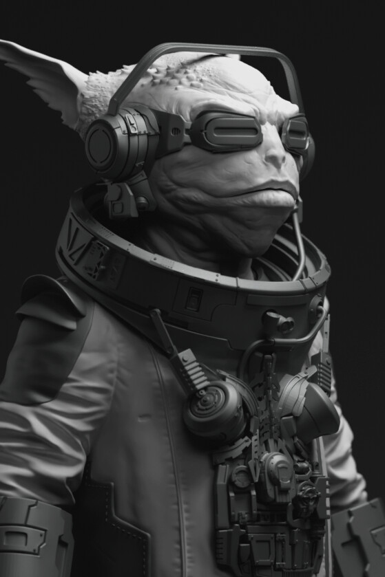 ArtStation - Alien Pilote