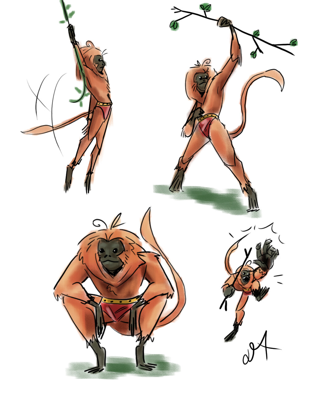 ArtStation - Monkey Man