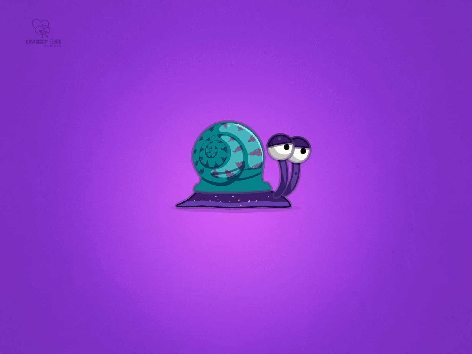 ArtStation - Snail fun walking animation