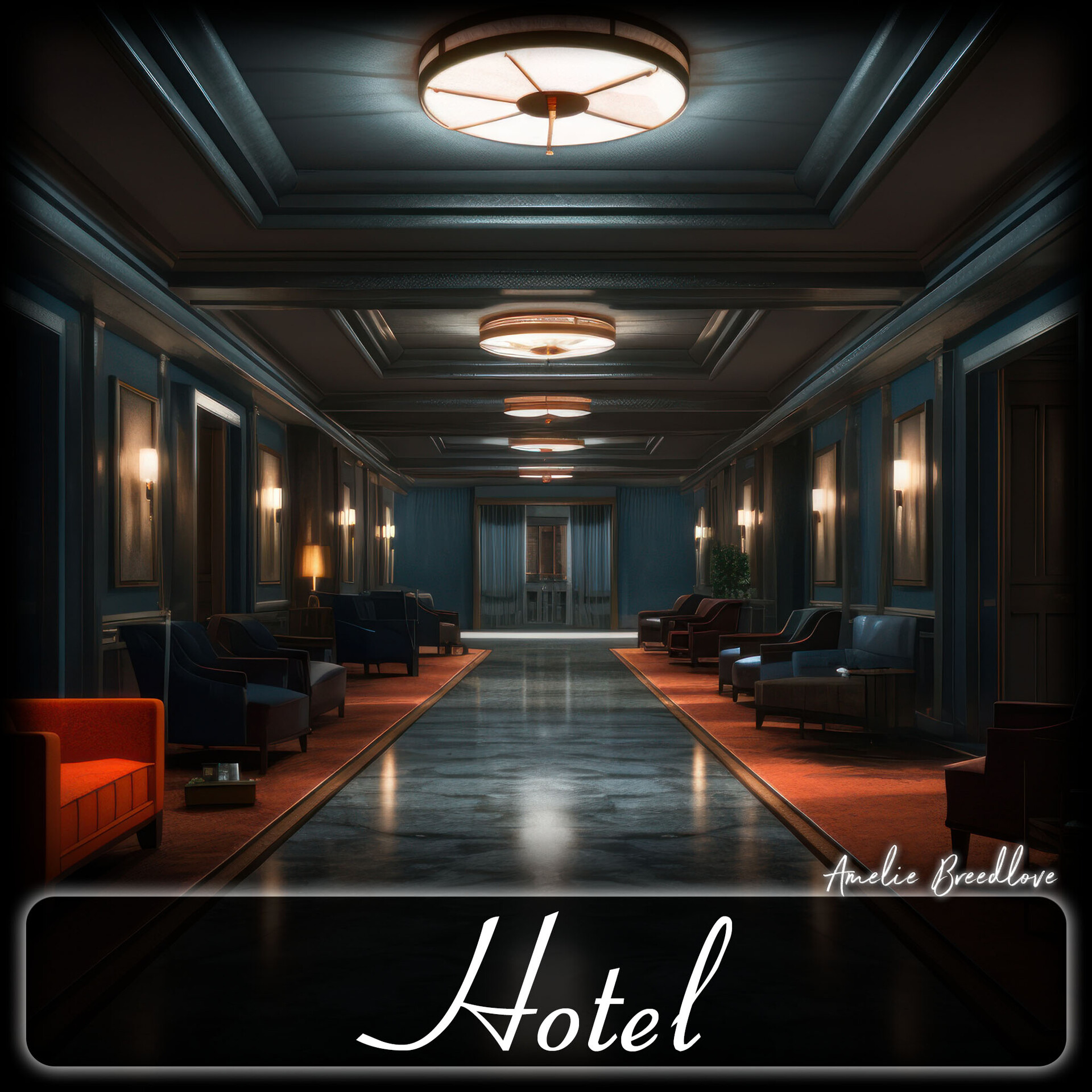 ArtStation - 330 Environment Concept - Hotel Reference Pack | 4K | v.49