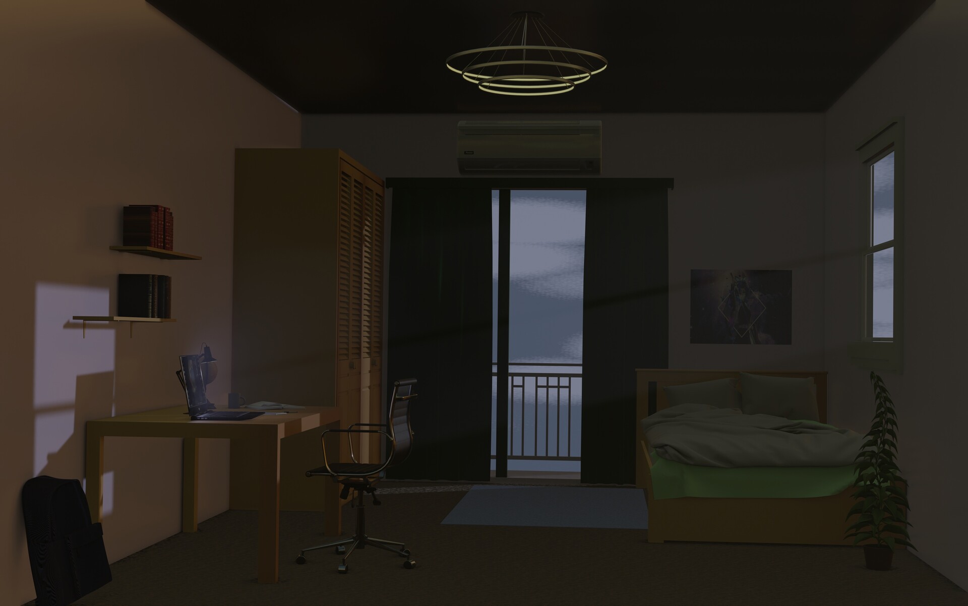 ArtStation - Student room