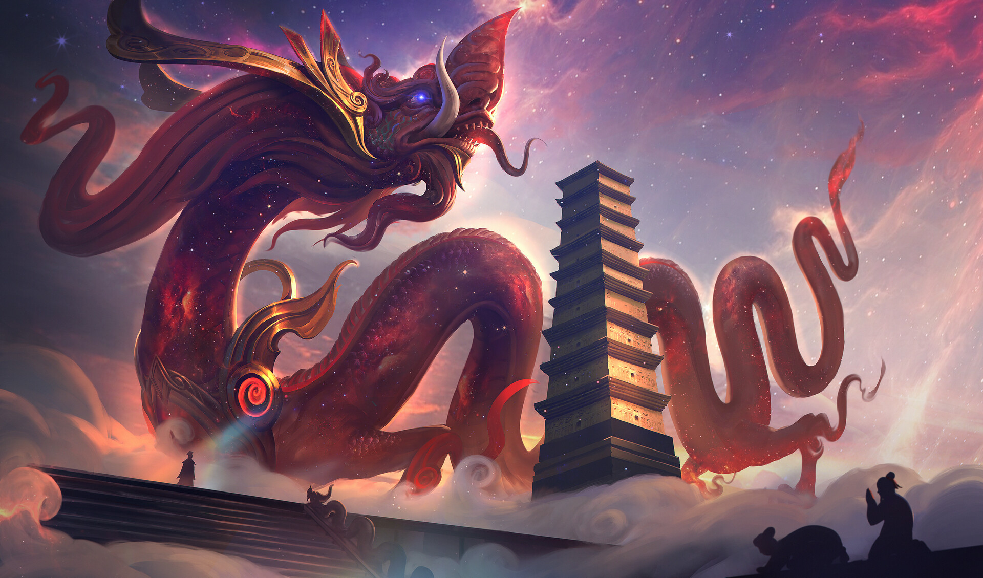 ArtStation - Long - Art card game Than Tich