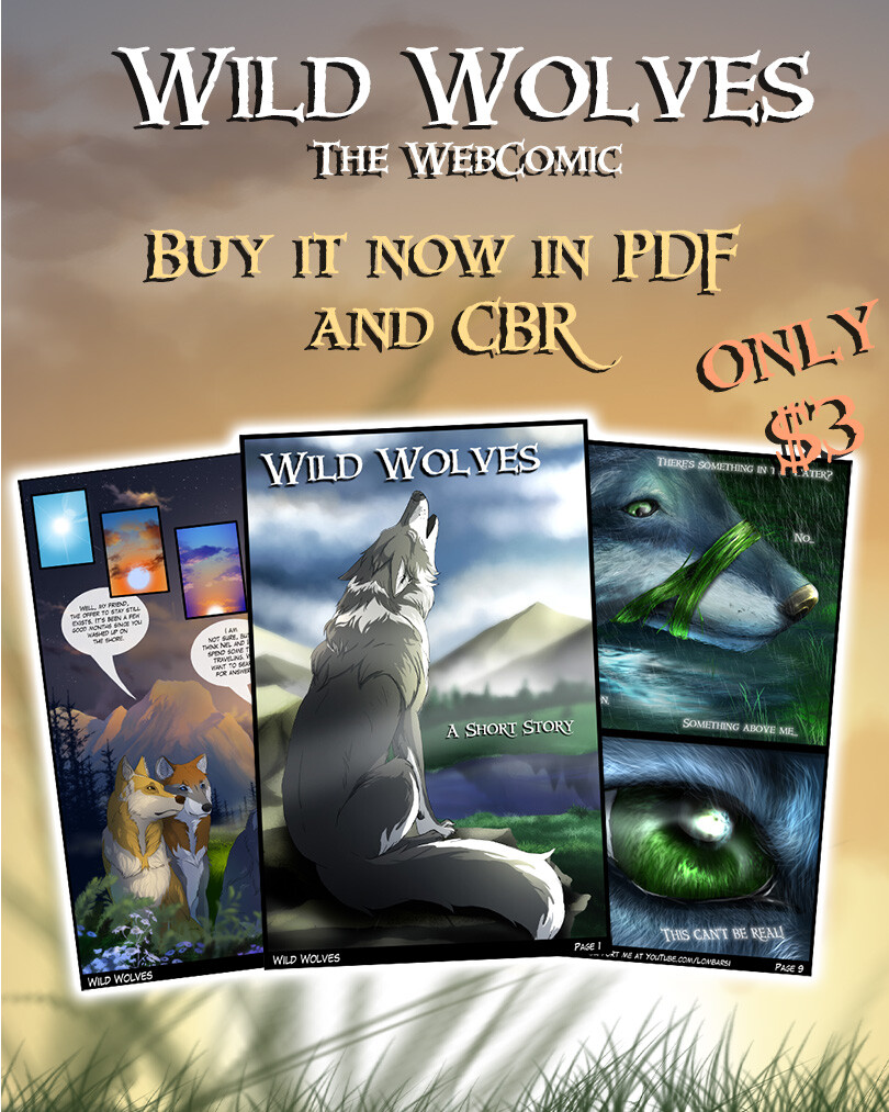 Jim Clark - Wild Wolves comic in PDF and CBR