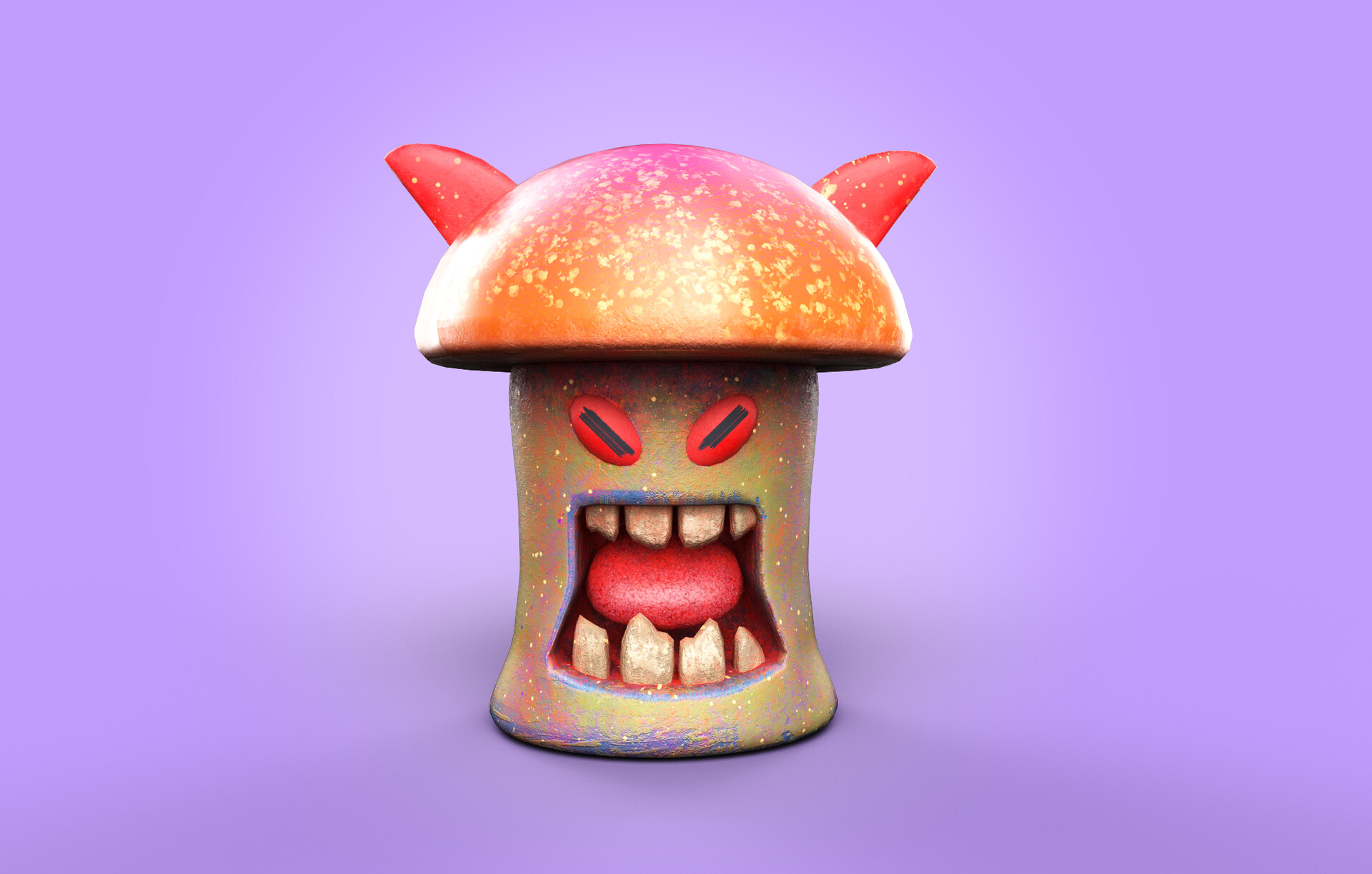 ArtStation - Angry Mushroom