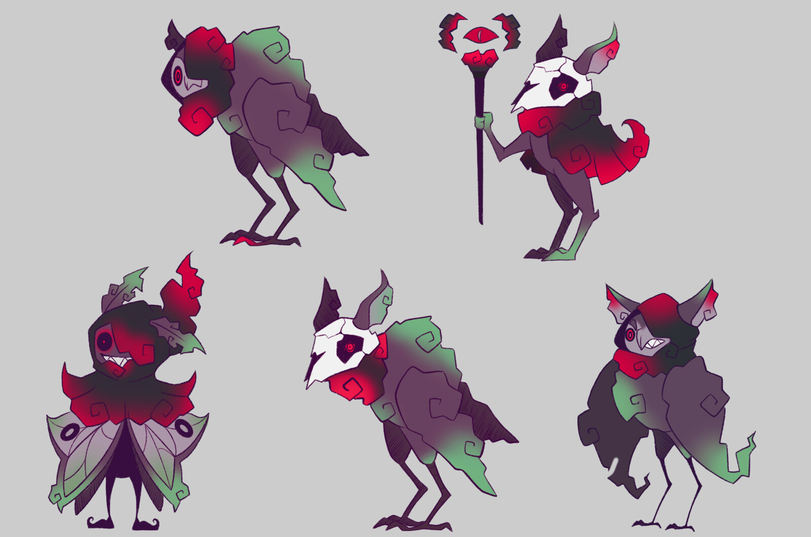 Yara Hussein - Concepts "sniper enemy"