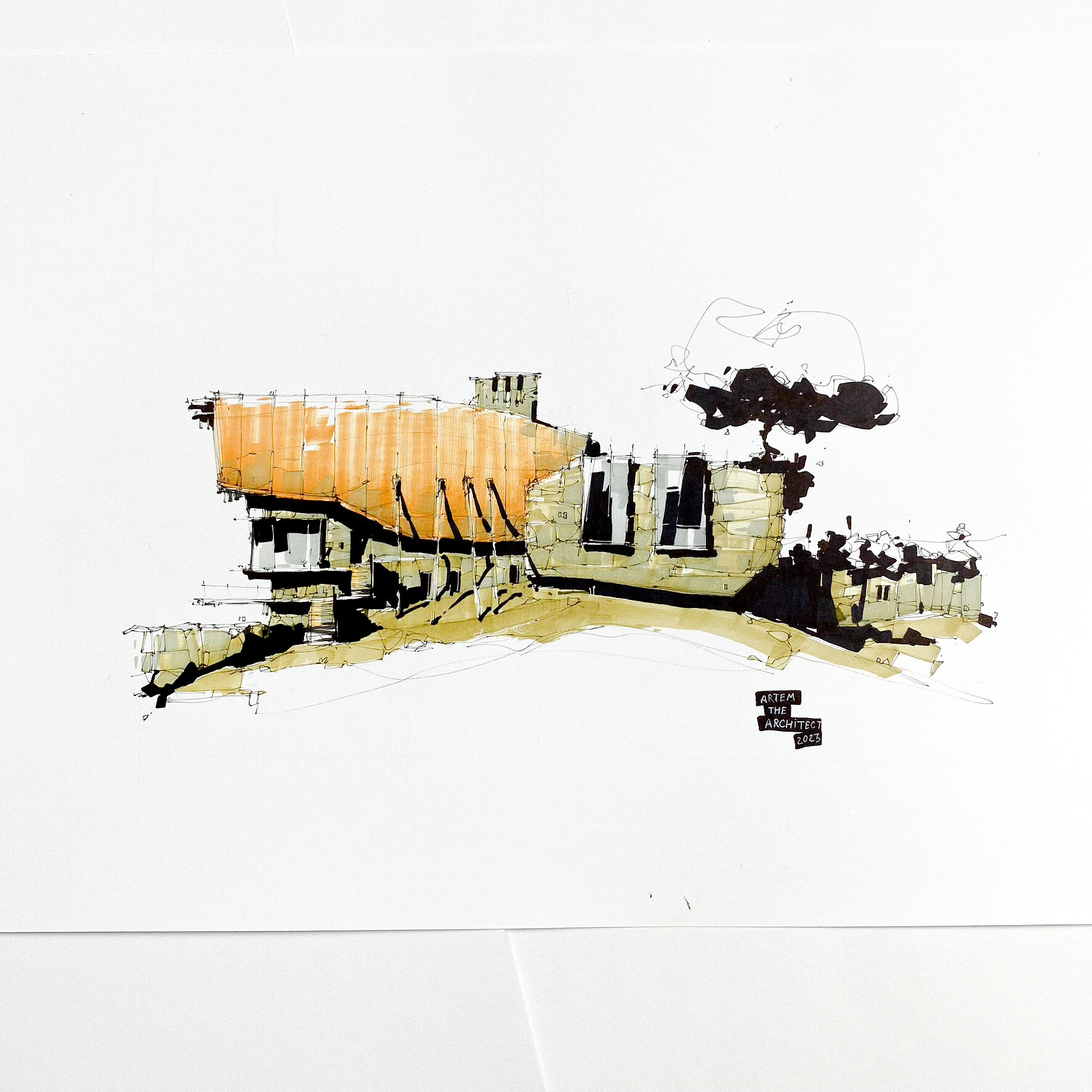 ArtStation - Architectural concept