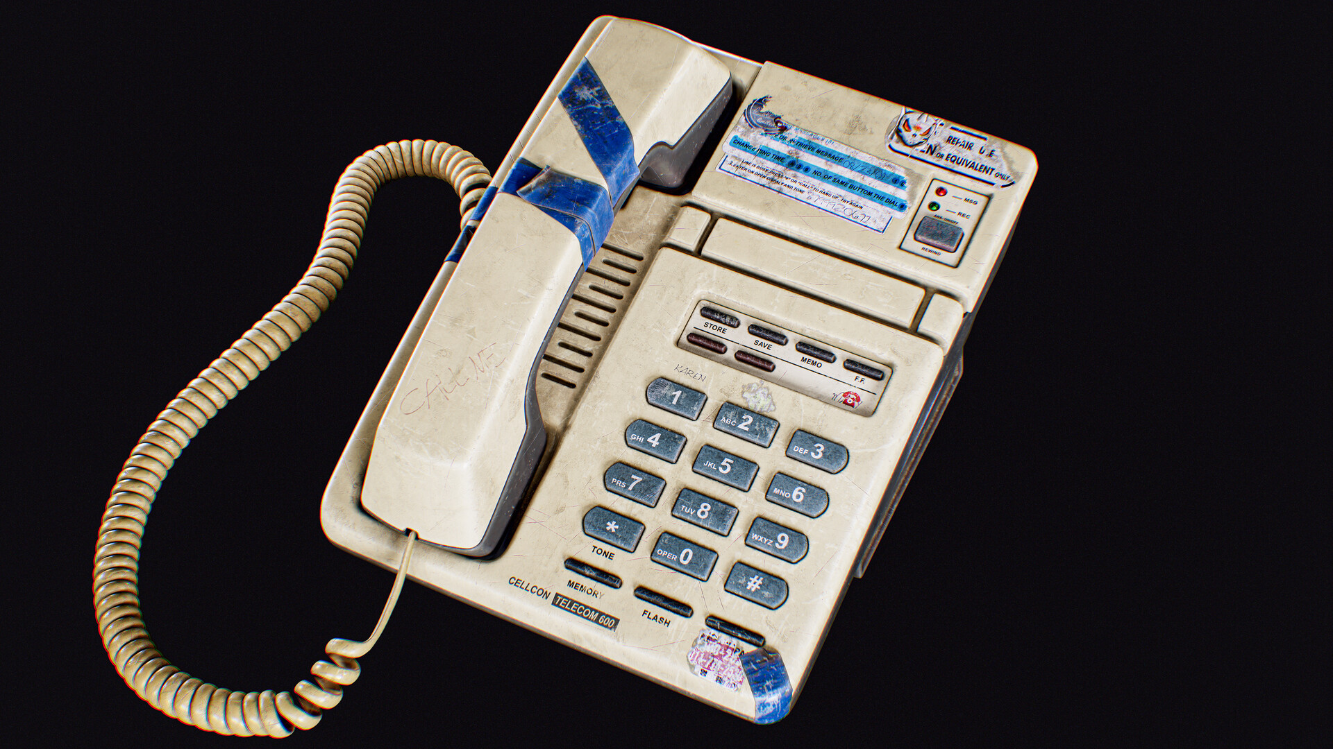 Sudipta Chakraborty - Old 90's Desk Telephone