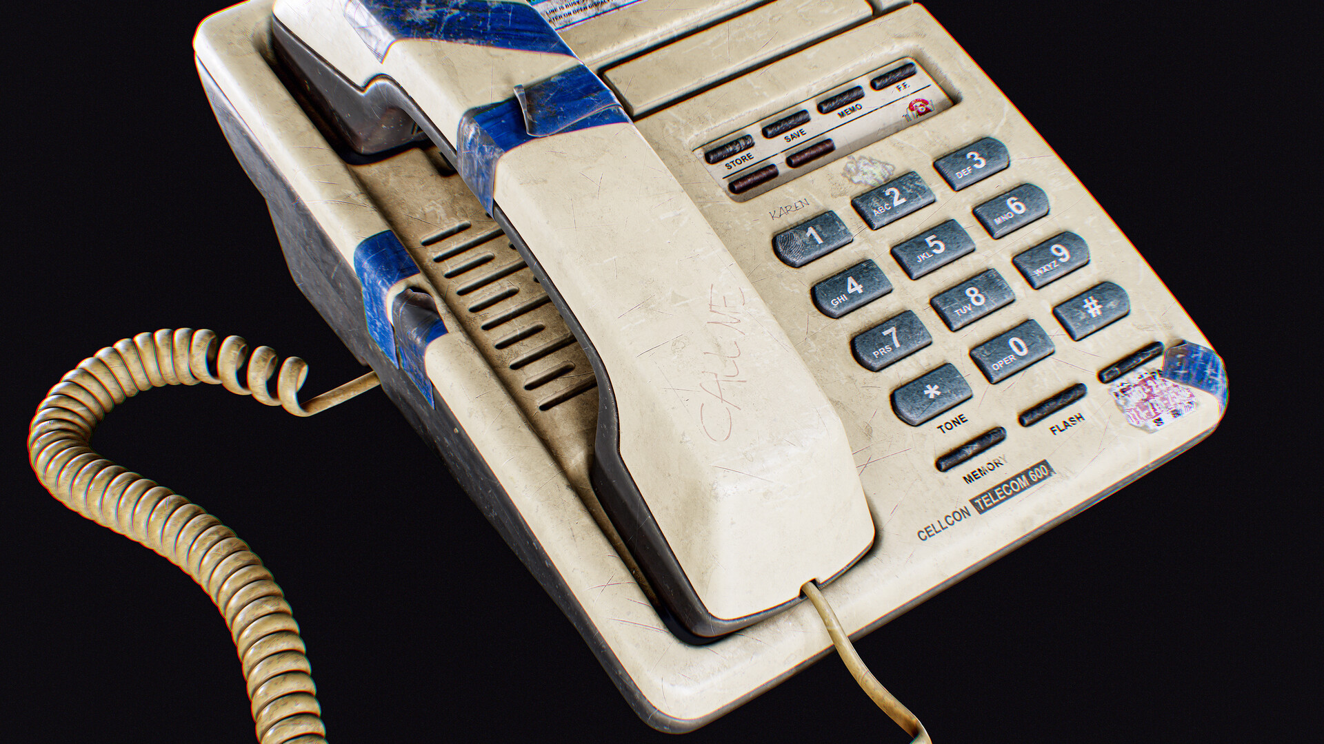 Sudipta Chakraborty - Old 90's Desk Telephone