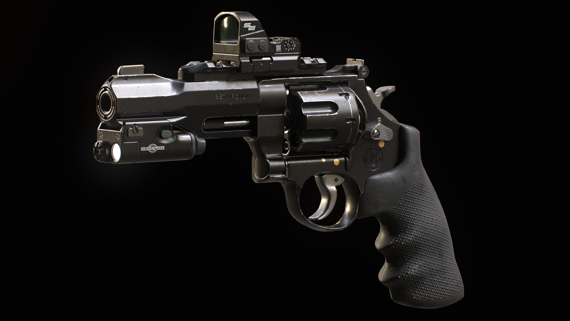 ArtStation - Revolver .357 Magnum