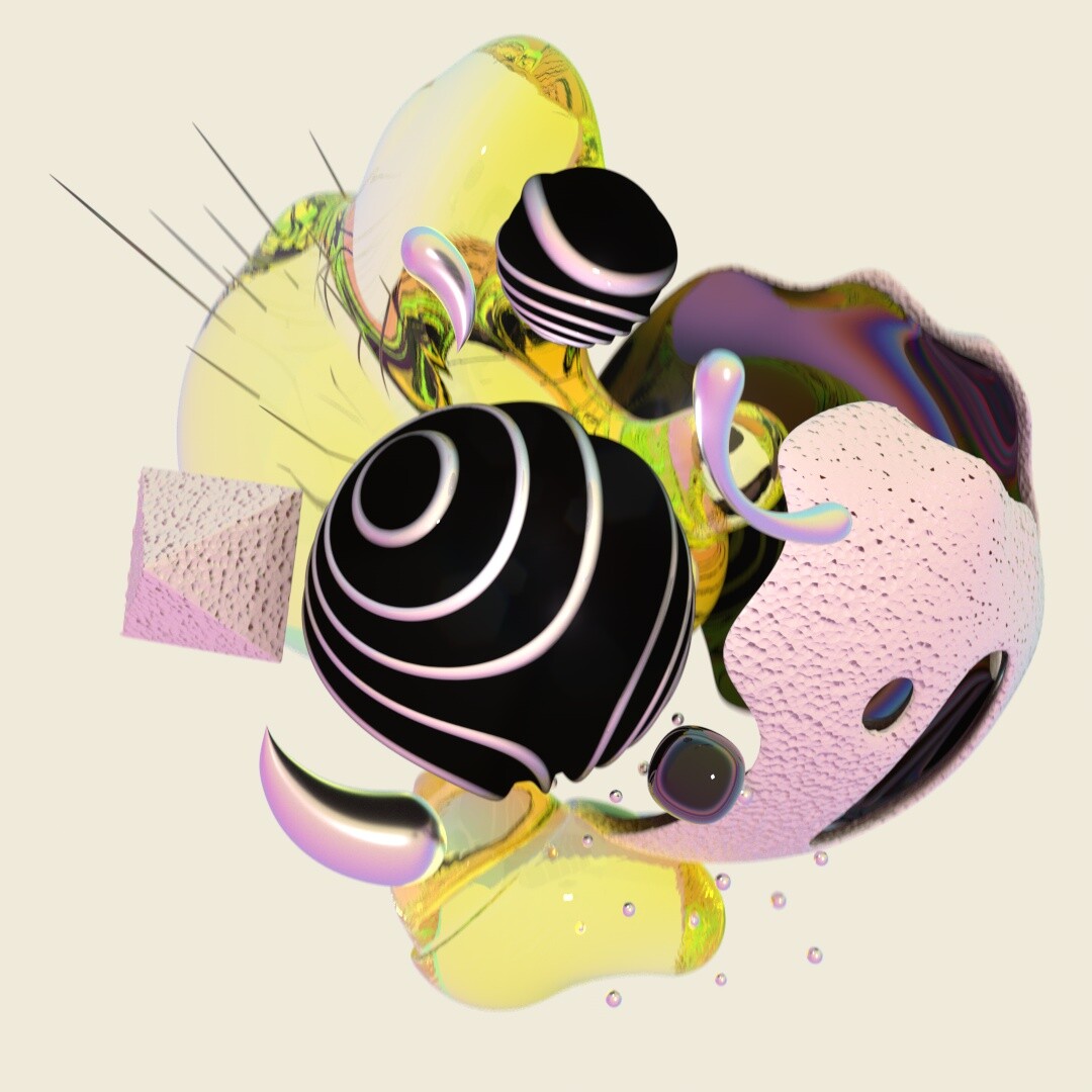 ArtStation - Experiment with shapes