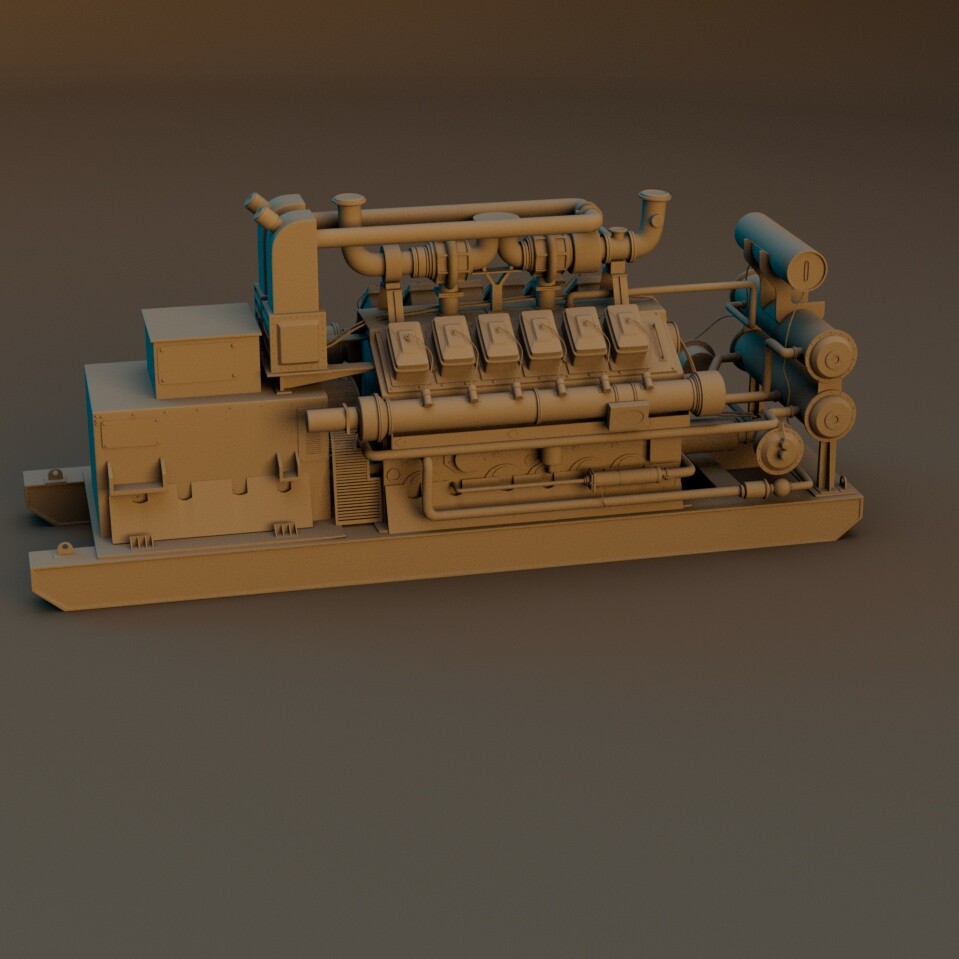 ArtStation - DISEL GENERATOR