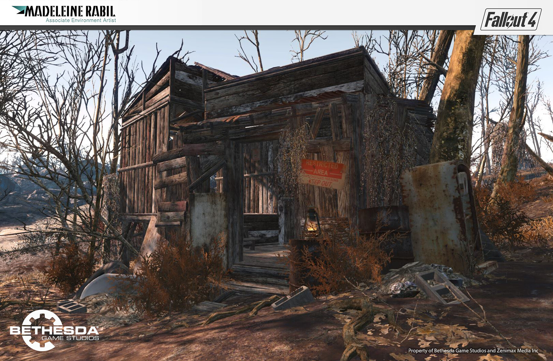 Madeleine Rabil - Fallout 4 Landscaping Work