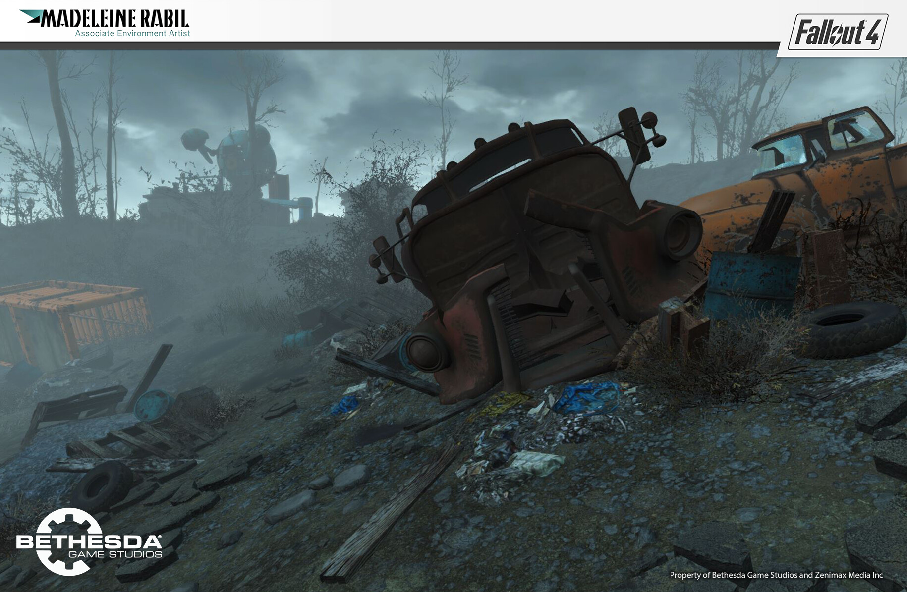 Madeleine Rabil - Fallout 4 Landscaping Work