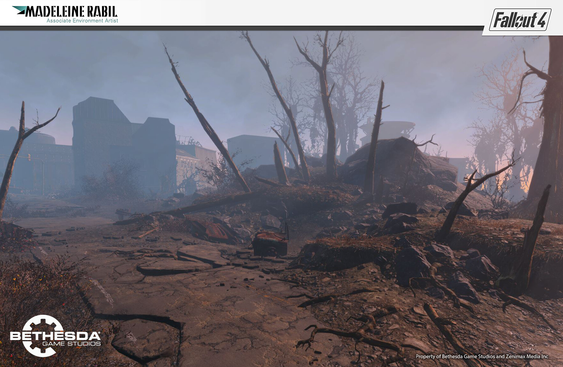 Madeleine Rabil - Fallout 4 Landscaping Work