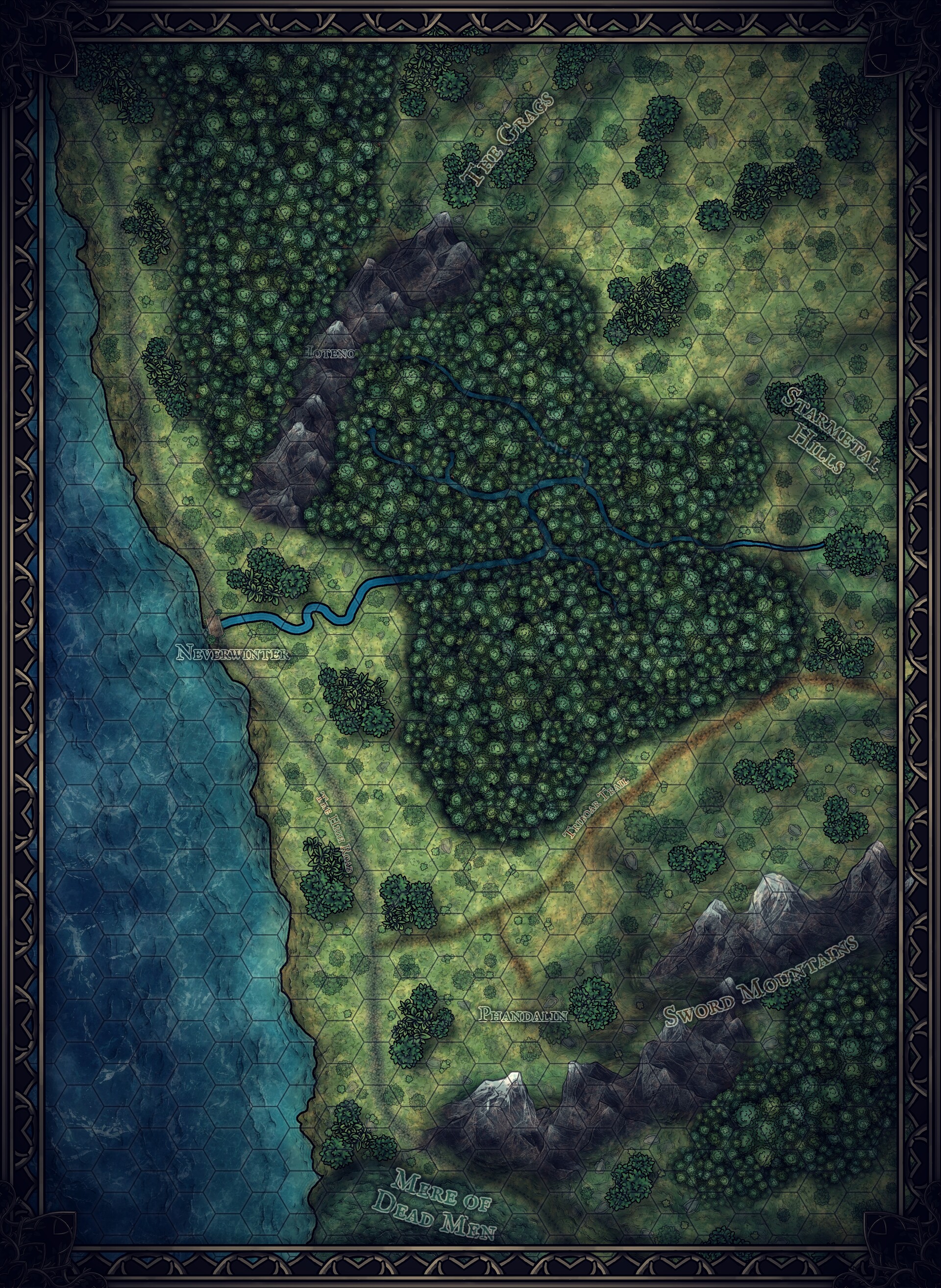 ArtStation - Sword Coast North (Work In Progress)