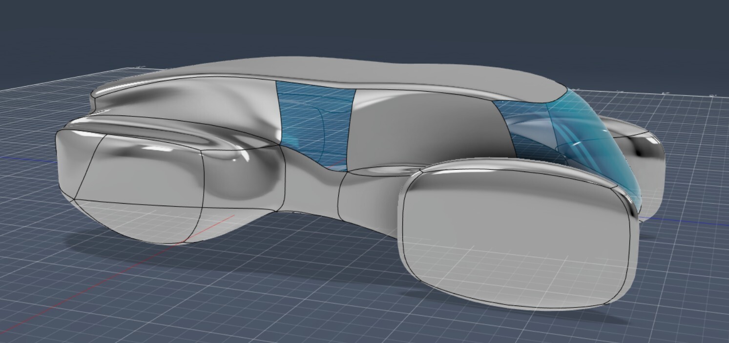 ArtStation - Flying Van with Anti-Gravity Device