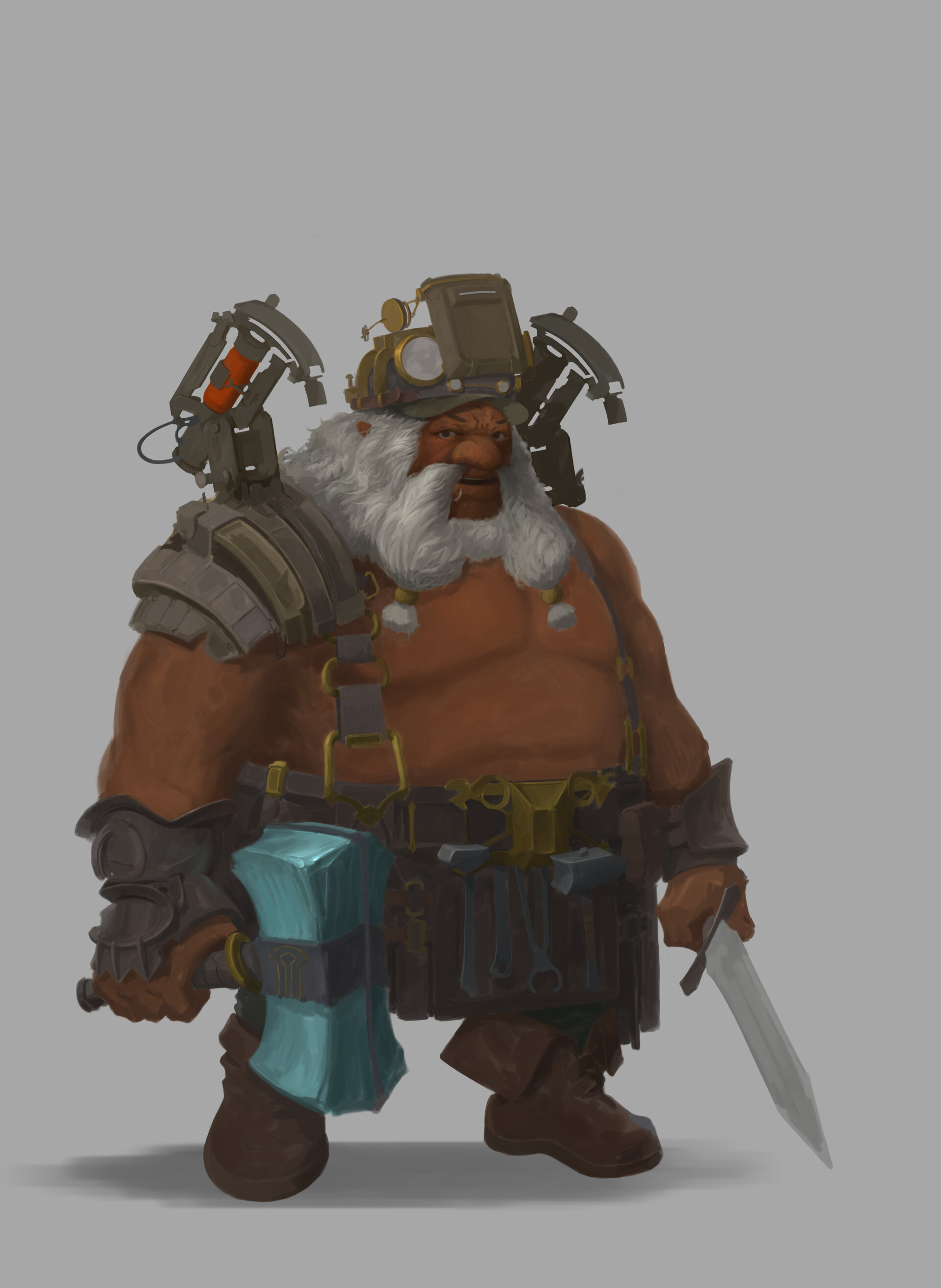 ArtStation - Dwarf blacksmith